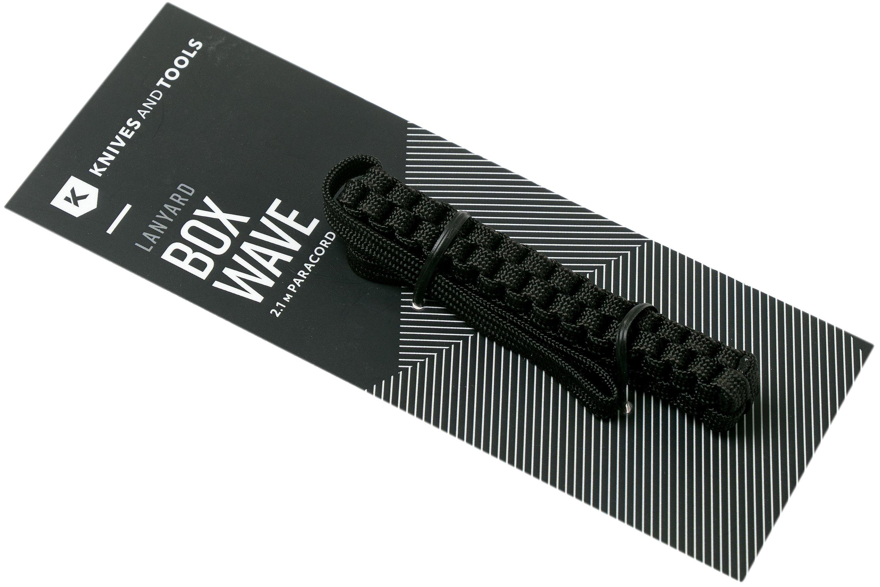 Knivesandtools paracord cordón box wave, negro | Compras con ventajas ...