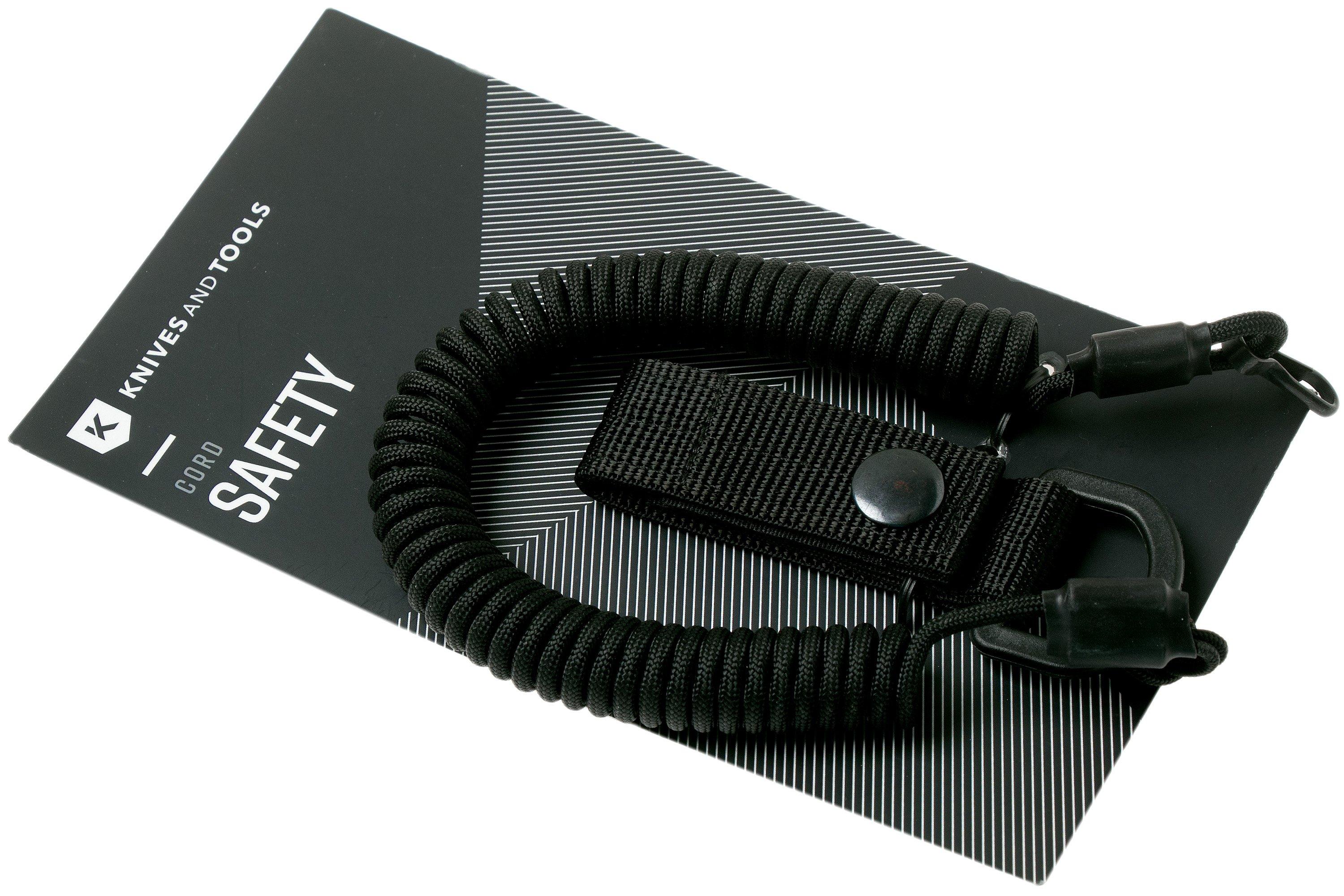 Knivesandtools safety cord, colour: black | Advantageously shopping at ...