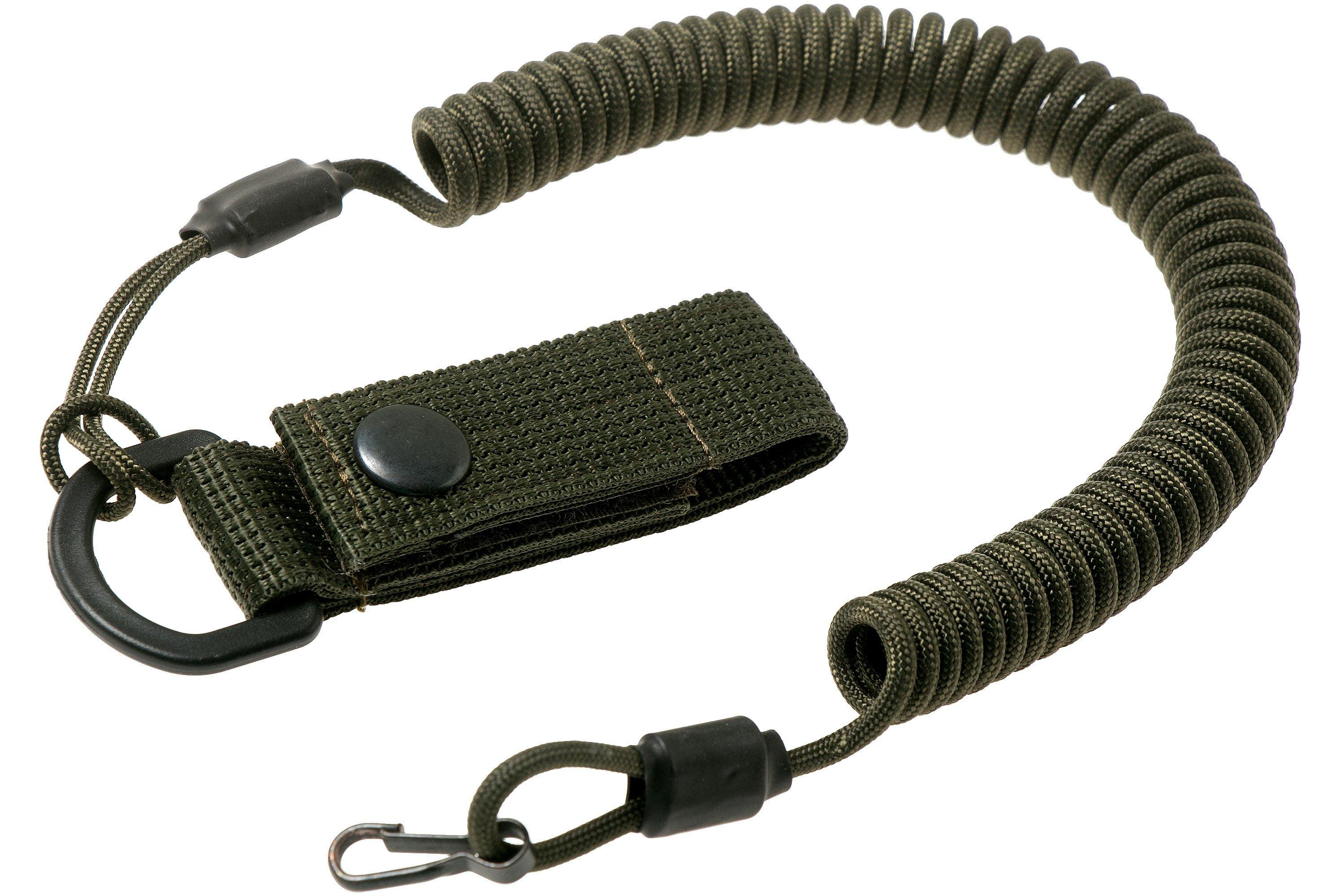 Knivesandtools safety cord, colour: army green | Advantageously ...