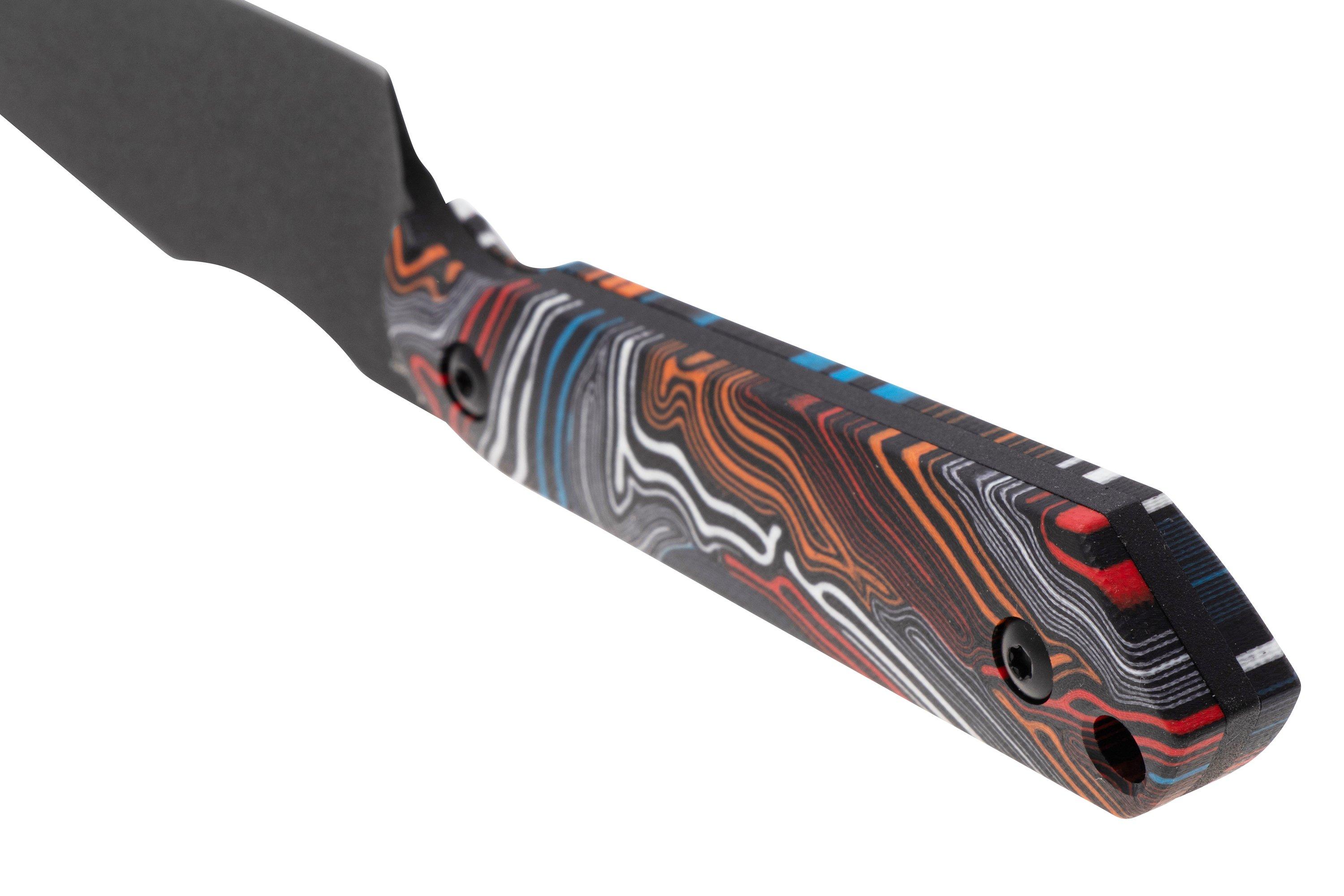 Kizer Harpoon Mini 1040S6 Black CPM 3V, G-Mascus, cuchillo fijo ...