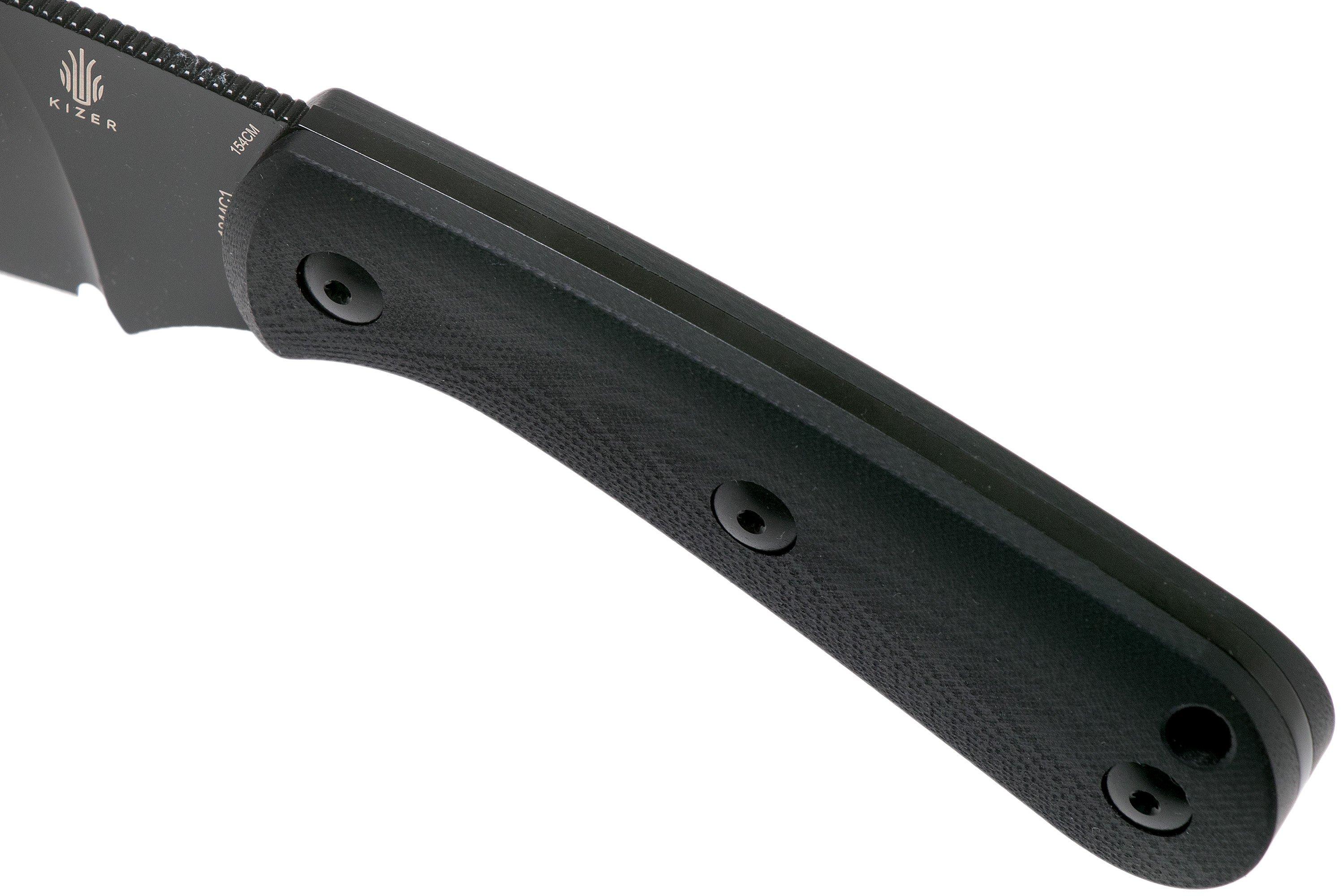 Kizer Baby, G10, 154CM, 1044C1 couteau fixe | Achetez à prix avantageux ...