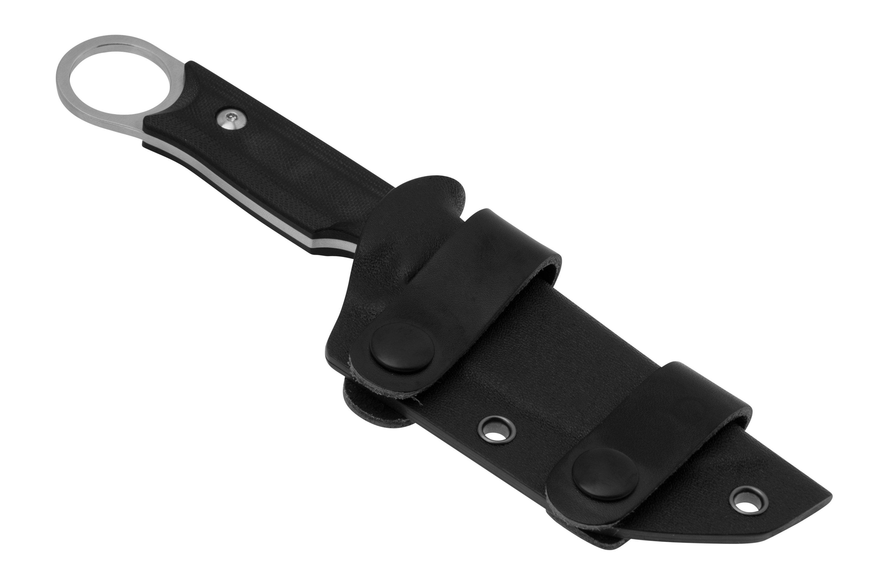 Kizer Cabox 1048C1, Satin 154CM, G10, fixed knife | Advantageously ...