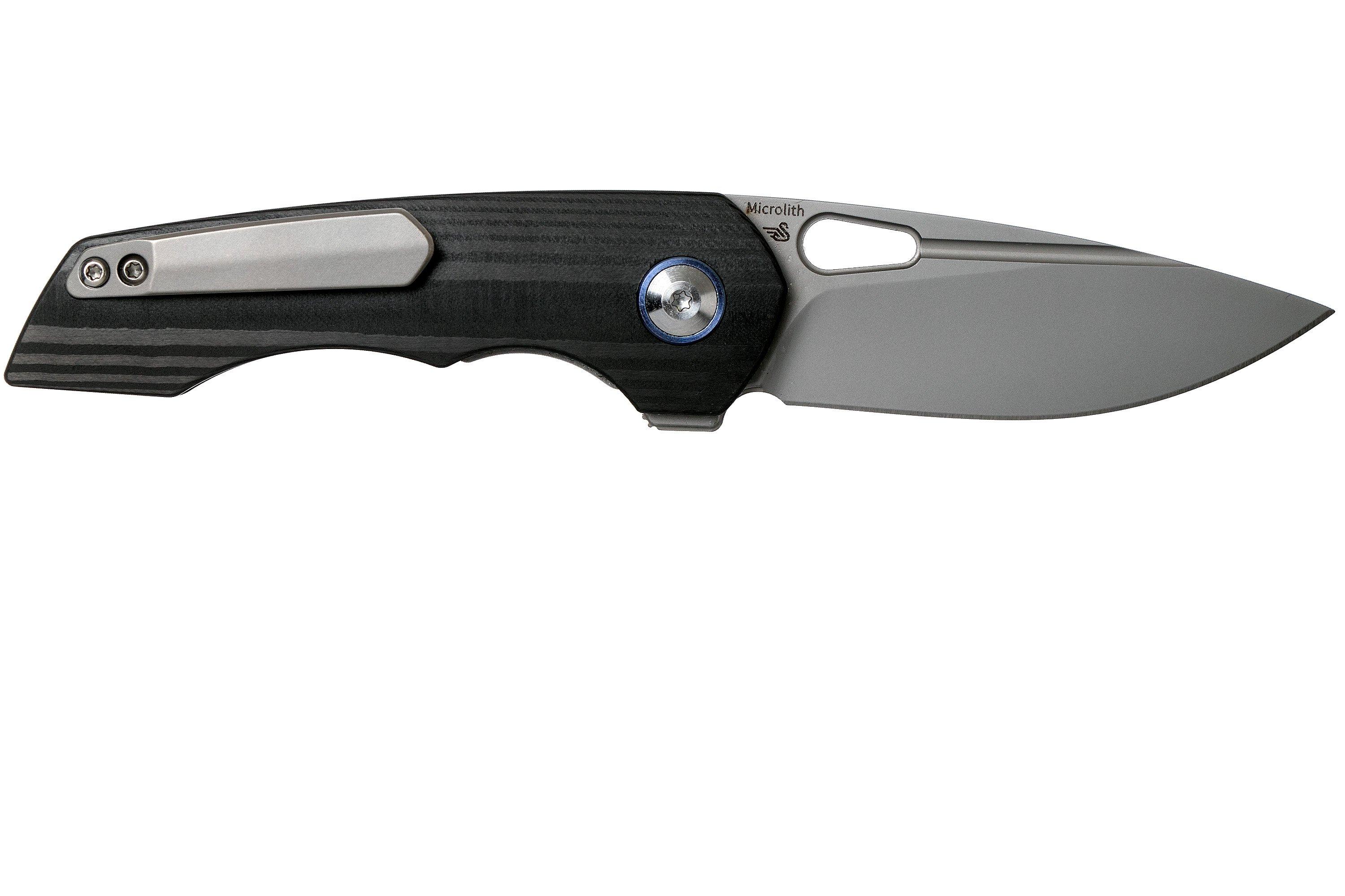 Kizer Microlith Ki2533A2 Carbon fibre pocket knife, Nick Swan design ...