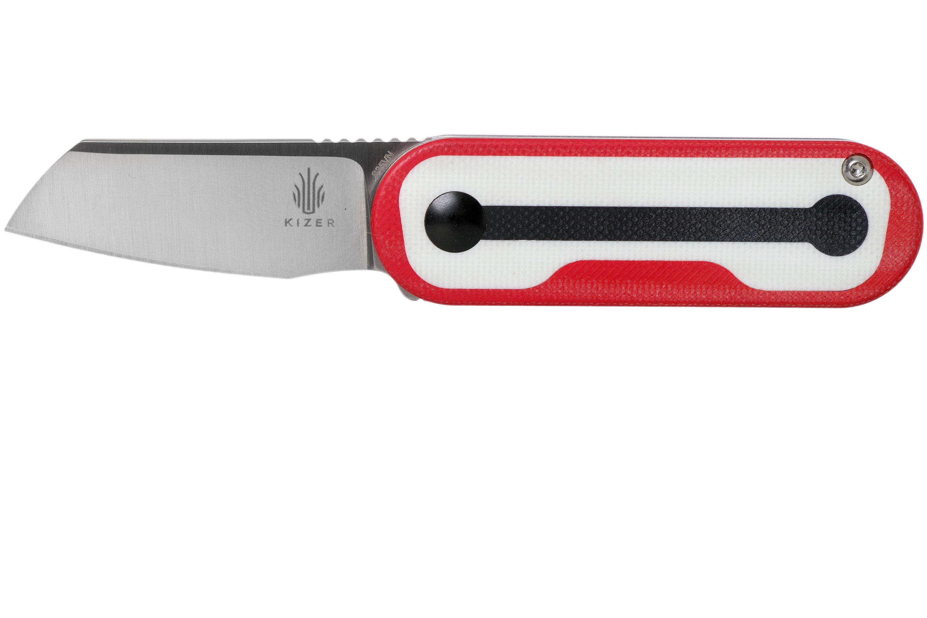 Kizer Mini Bay, G10, S35VN, KI2583A2 pocket knife, Liz en Azo design ...