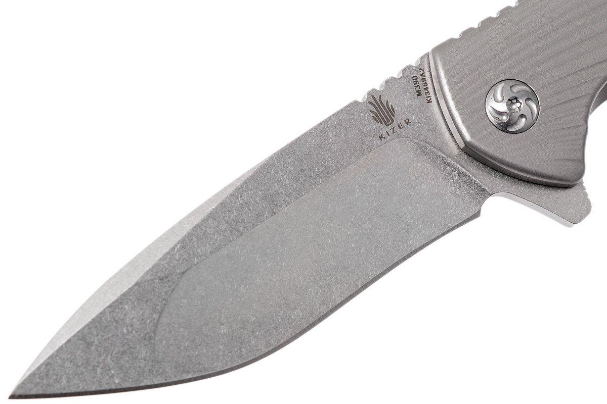 Kizer Shoal Ki3469A2 M390 pocket knife, Kim Ning design ...