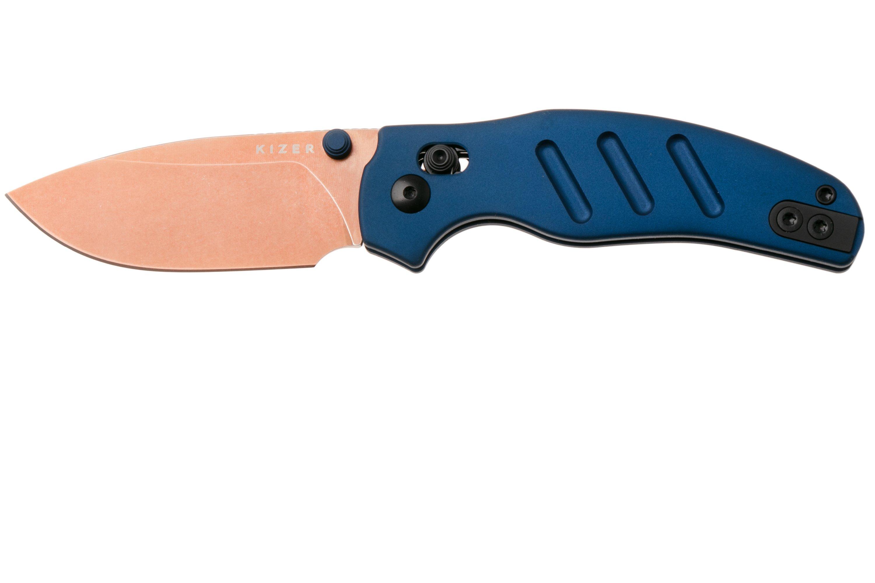 Kizer C01C 2.9 CD Sheepdog Ki3488.29CDA1 Sunset Metal PVD Elmax, Blue ...