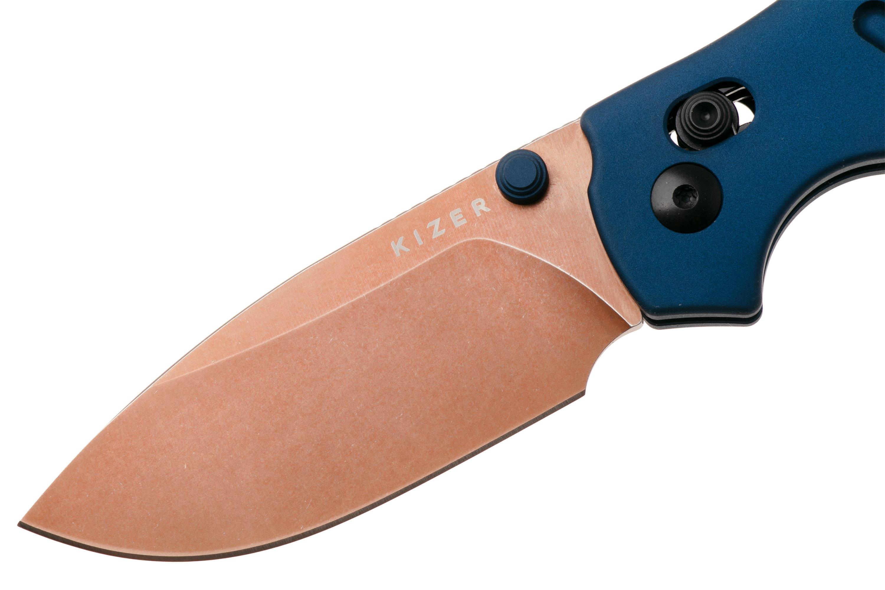 Kizer C01C 2.9 CD Sheepdog Ki3488.29CDA1 Sunset Metal PVD Elmax, Blue ...