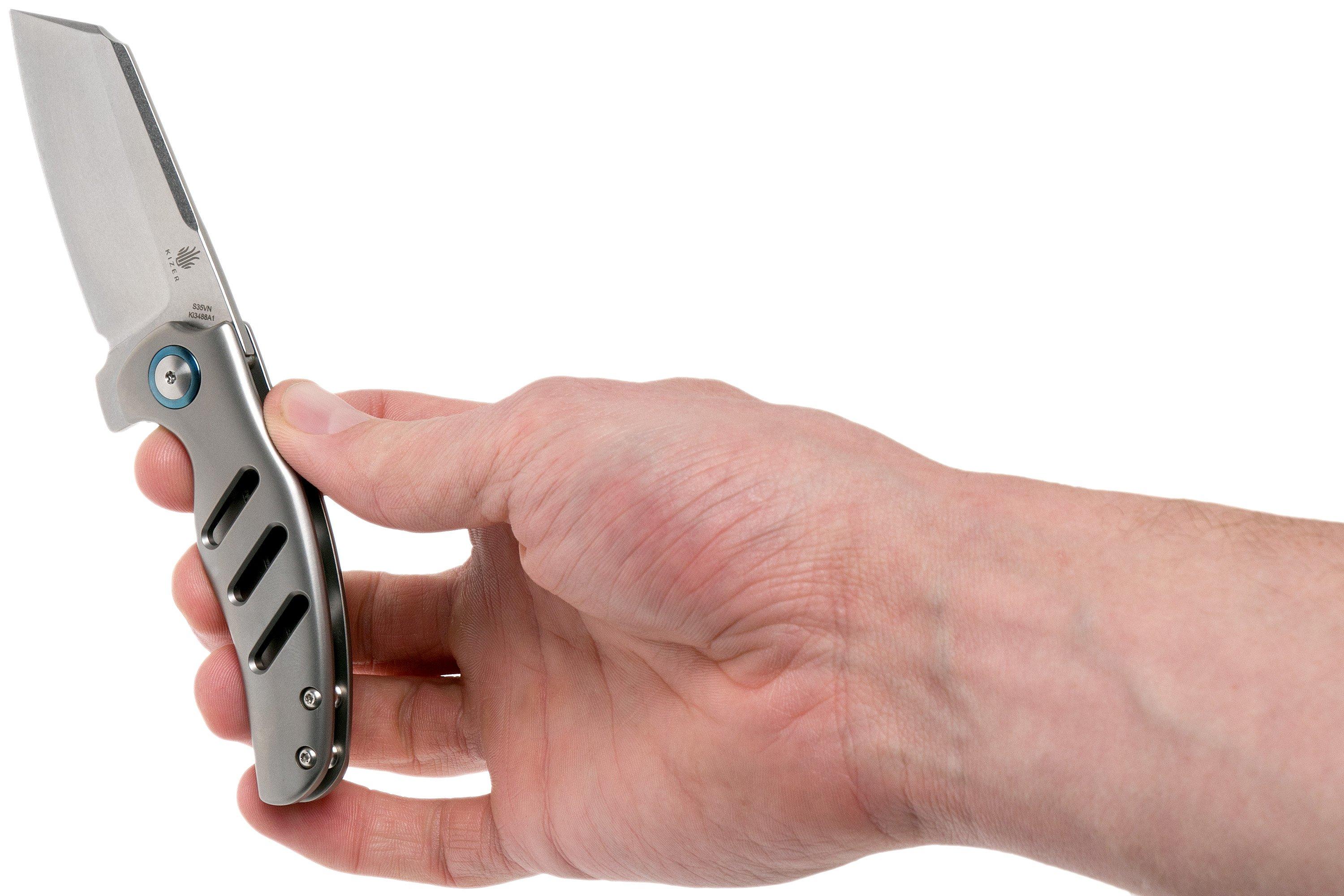 Kizer Mini Sheepdog C01C Ki3488A1 pocket knife | Advantageously ...