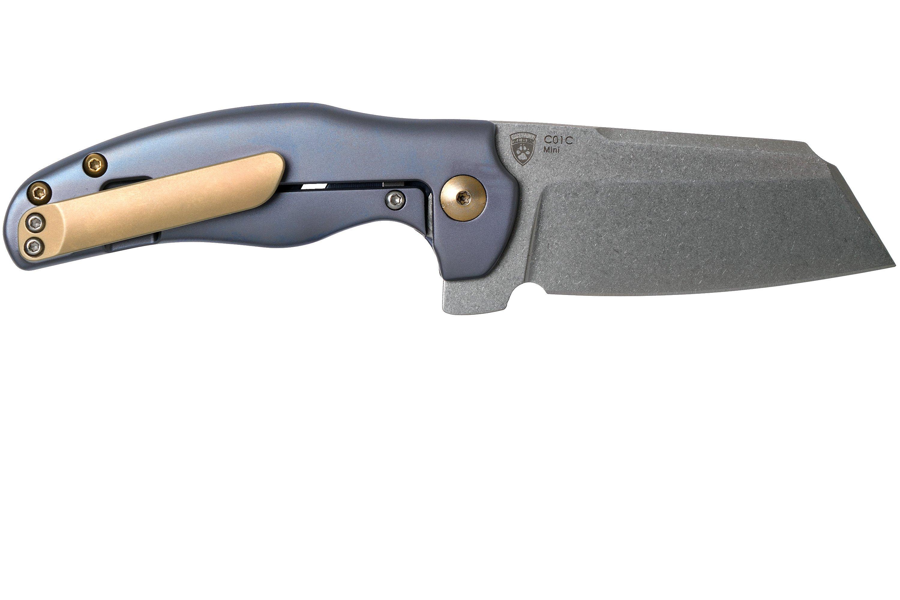 Kizer Mini Sheepdog C01C blue Ki3488A2 pocket knife | Advantageously ...