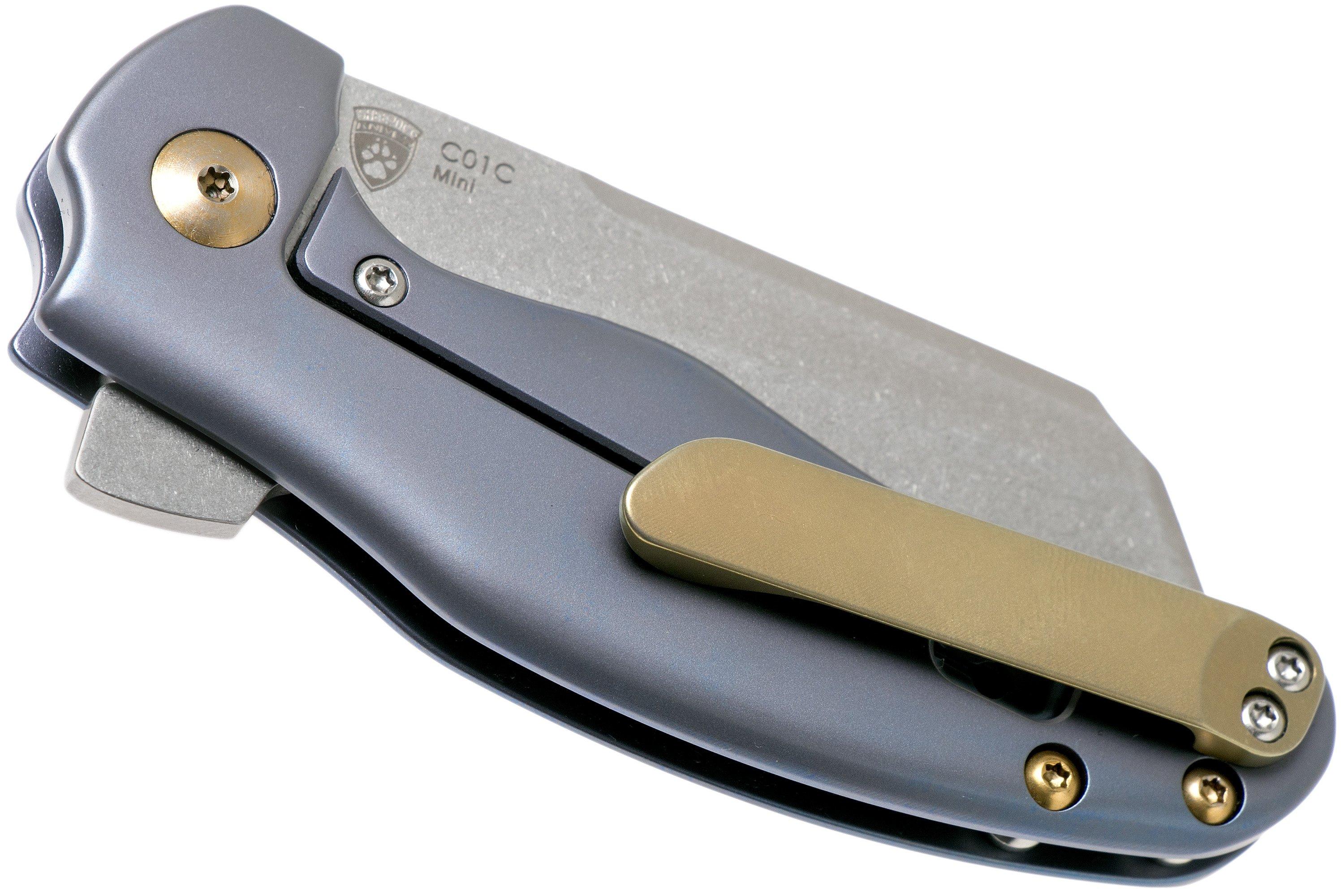 Kizer Mini Sheepdog C01C blue Ki3488A2 pocket knife | Advantageously ...