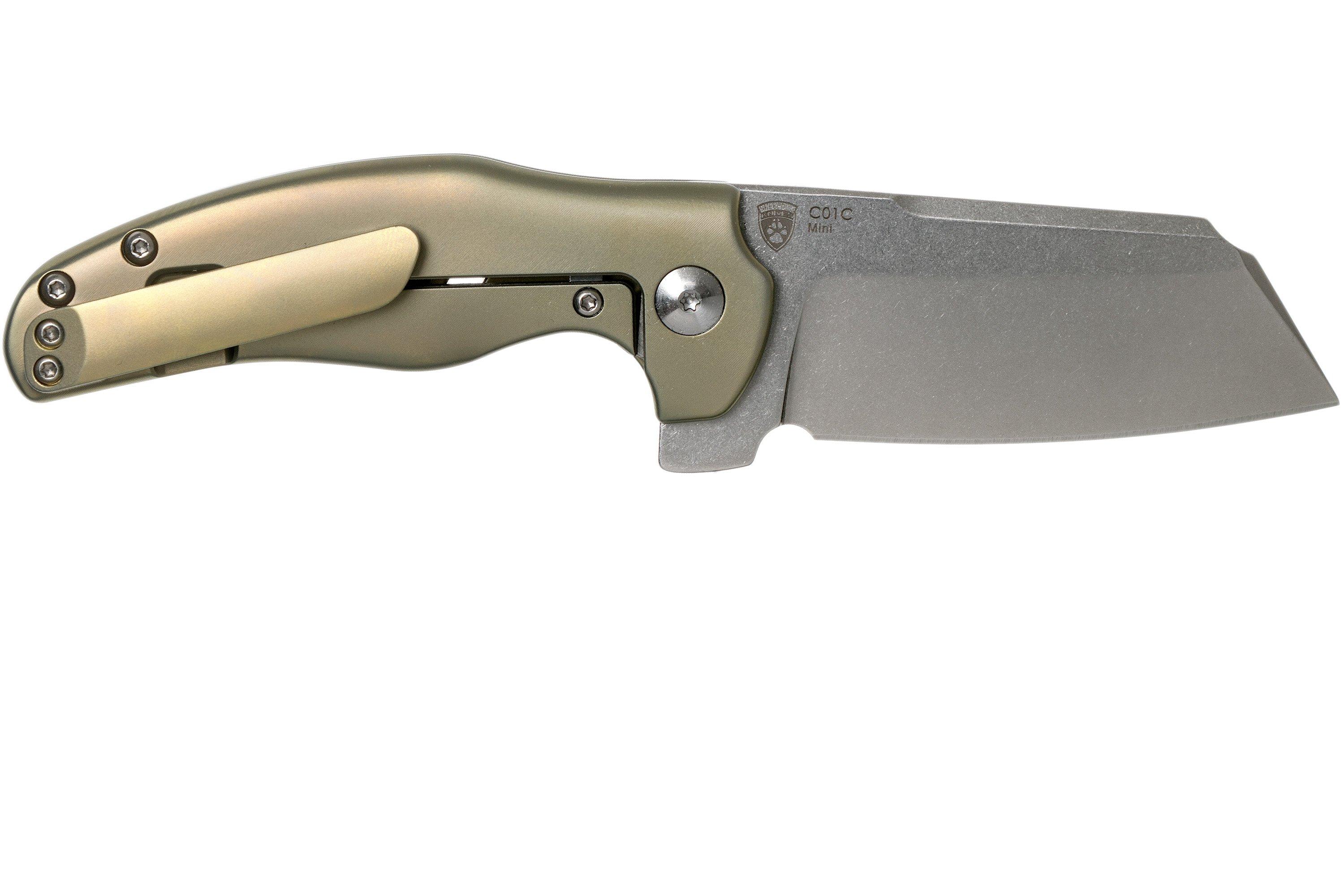 Kizer Mini Sheepdog C01C gold Ki3488A3 zakmes | Voordelig kopen bij ...