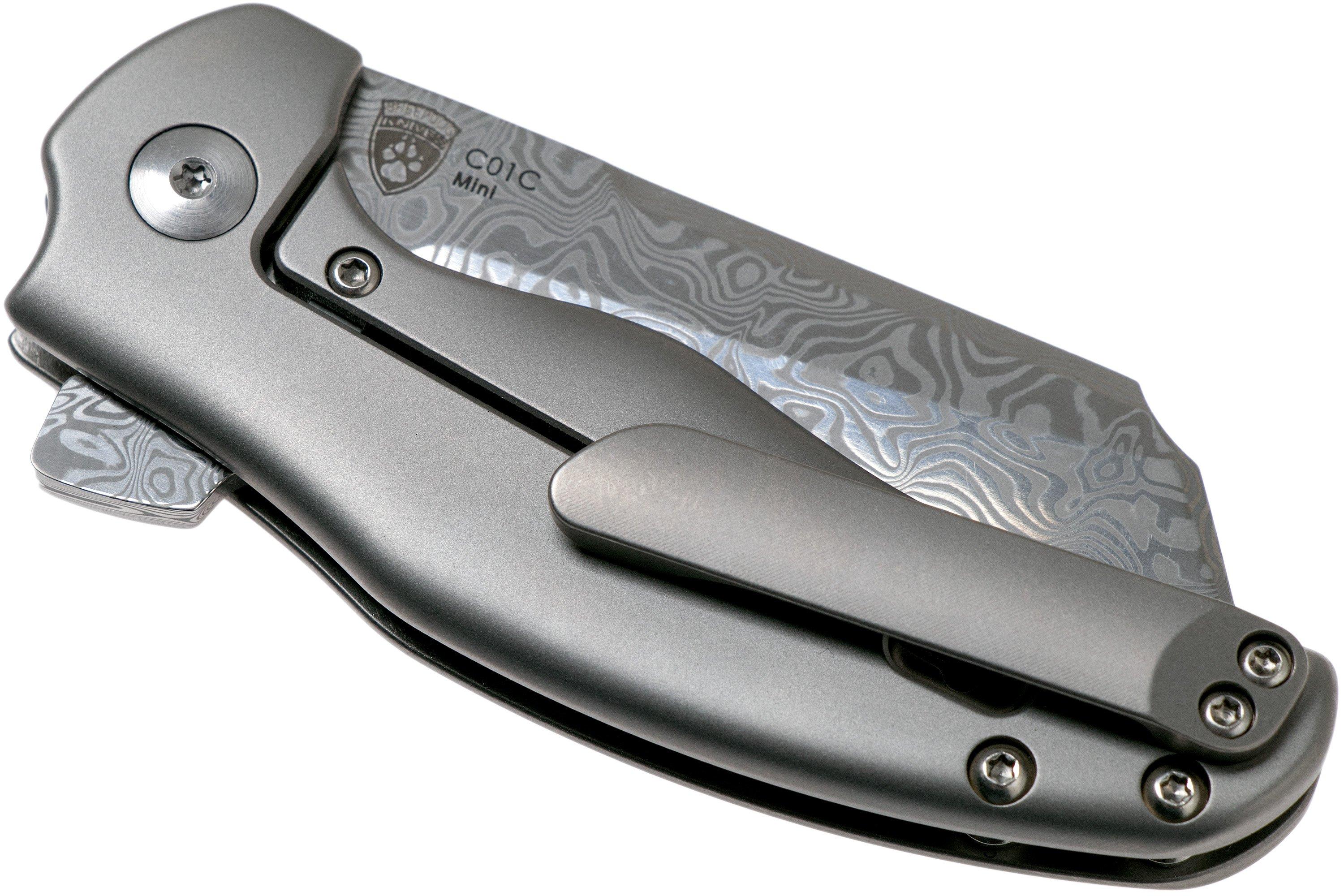 Kizer Mini Sheepdog Vinland Damasteel Ki3488D1 limited edition zakmes ...