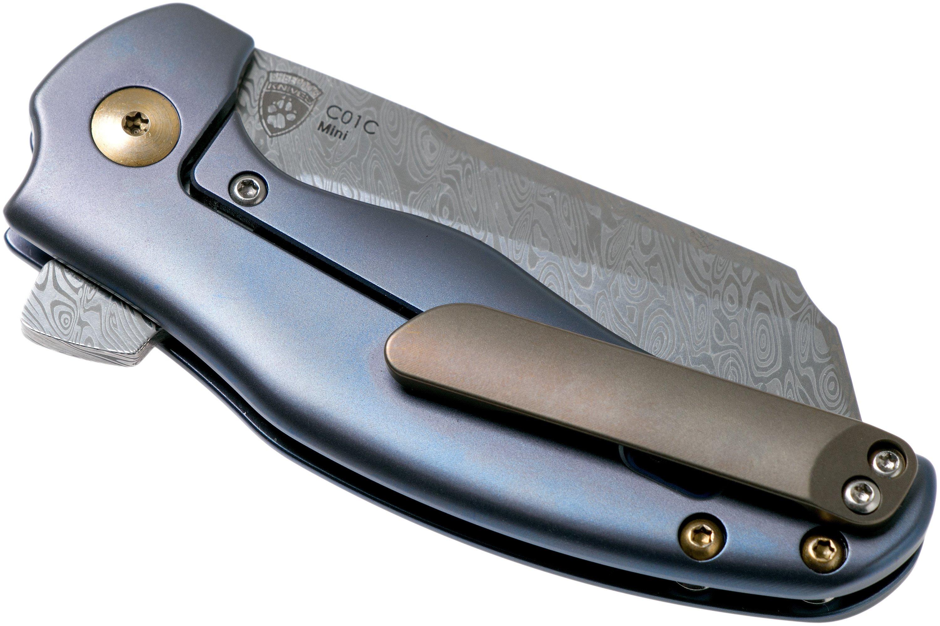 Kizer Mini Sheepdog Odin Heim Damasteel Ki3488D2 limited edition pocket ...