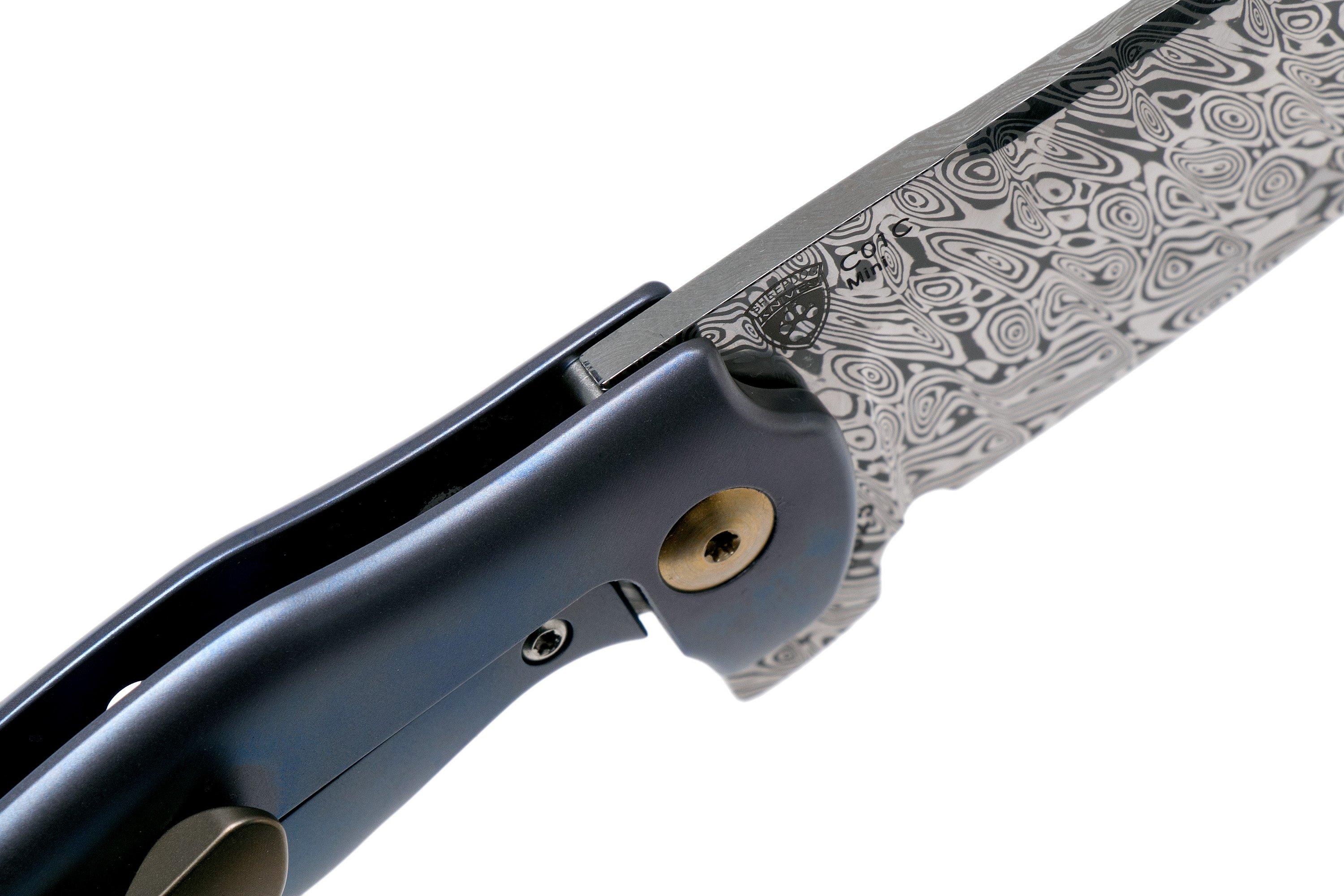 Kizer Mini Sheepdog Odin Heim Damasteel Ki3488D2 limited edition pocket ...