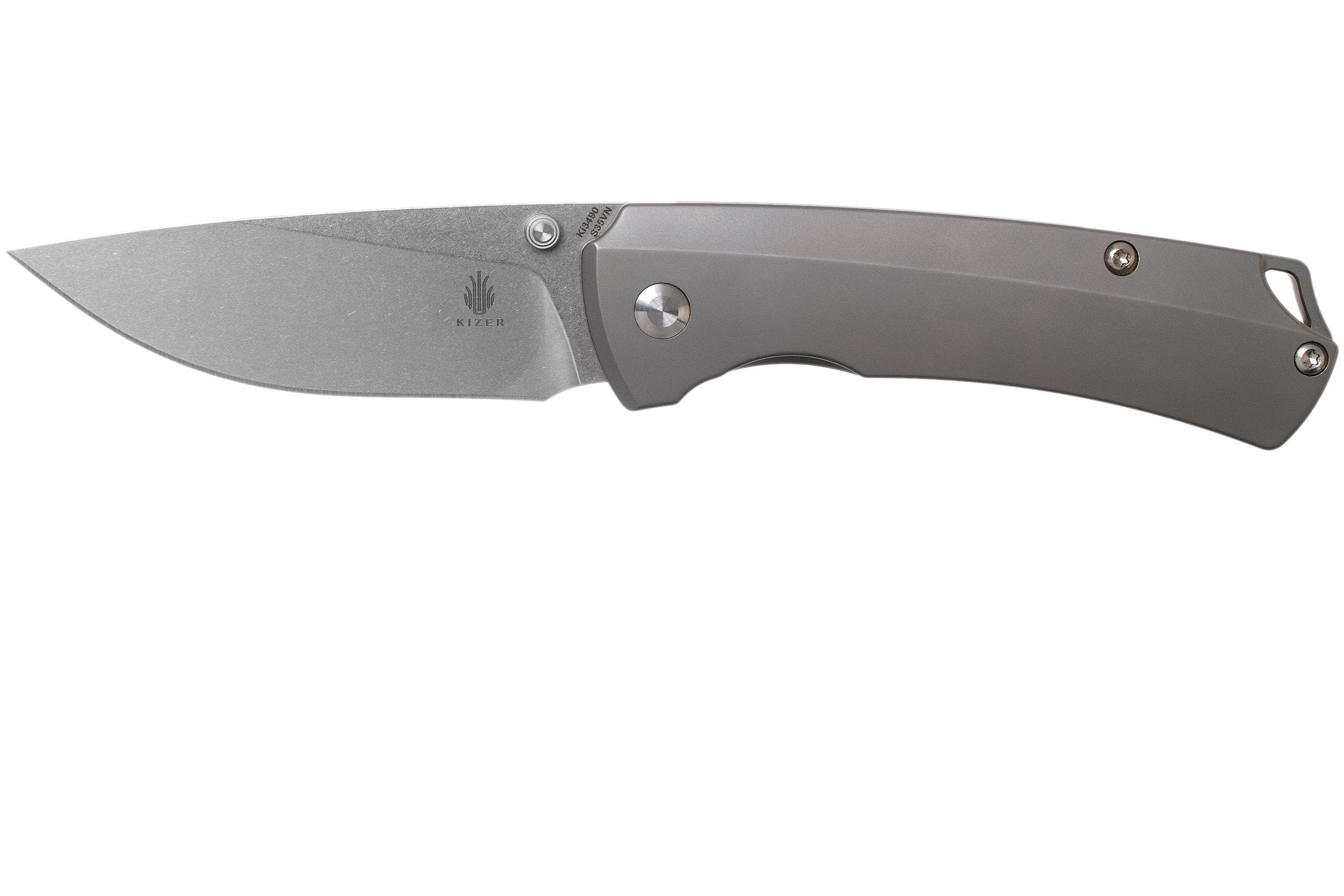 Kizer T1 Task 1 pocket knife KI3490, Uli Hennicke design ...