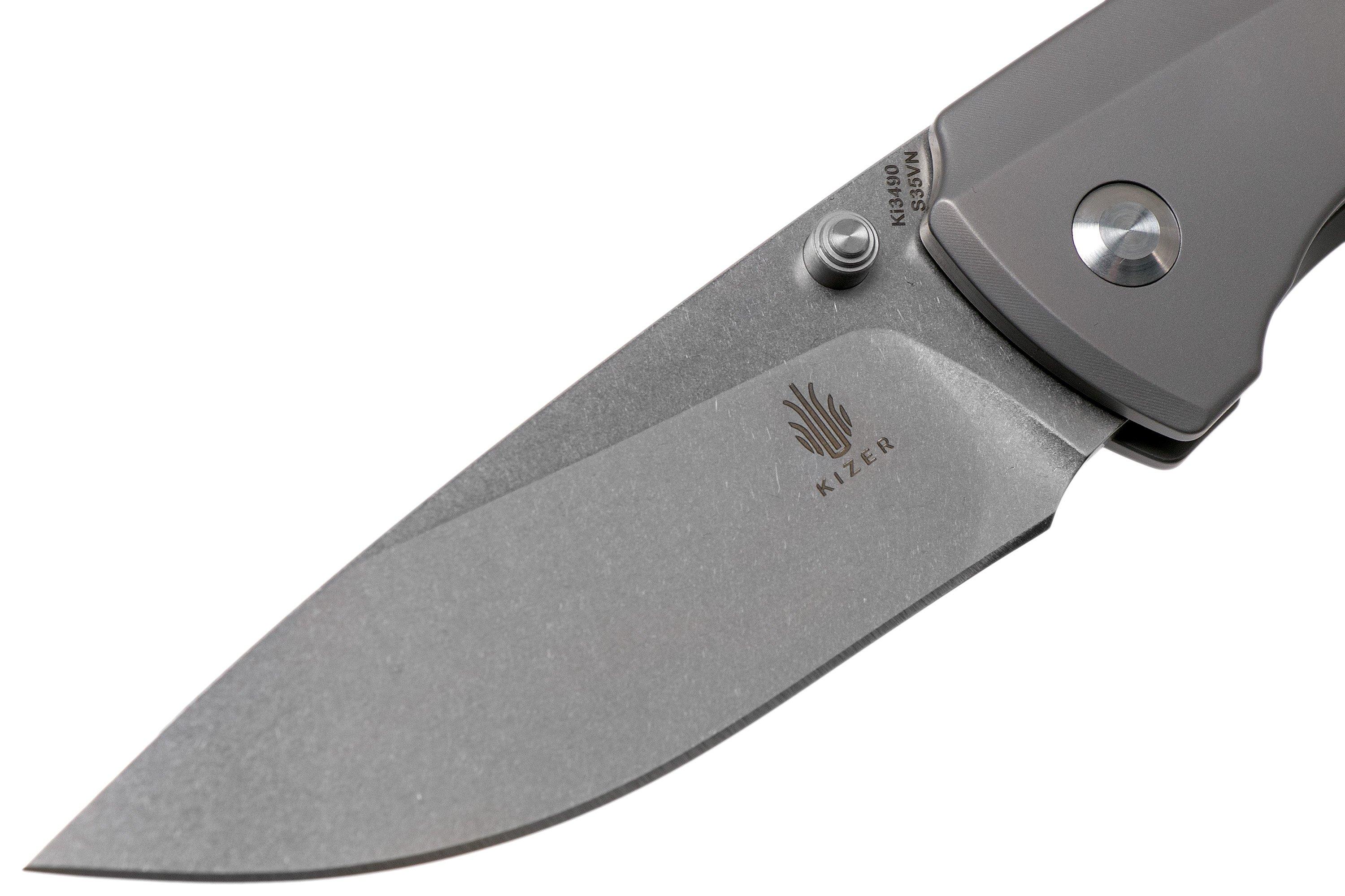 Kizer T1 Task 1 pocket knife KI3490, Uli Hennicke design ...