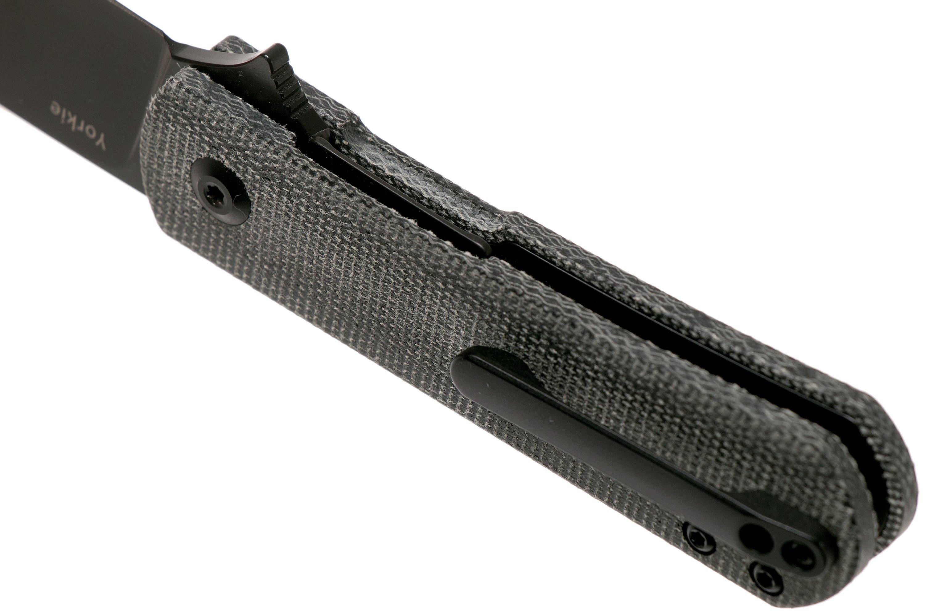 Kizer Yorkie Ki3525A4 Micarta pocket knife, Ray Laconico design ...