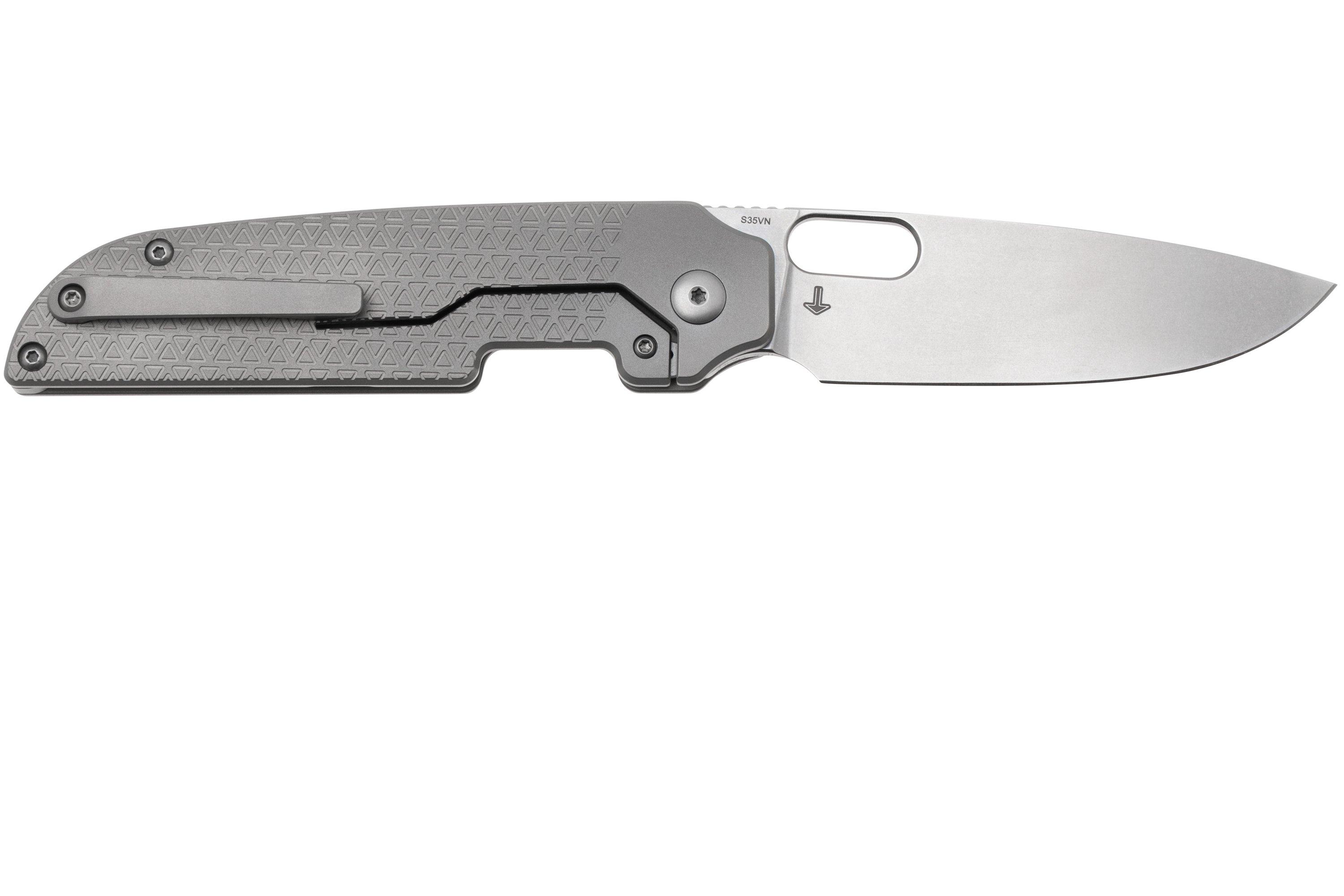 Kizer Varatas KI3637A1 S35VN, Titanium, pocket knife, Jacob Lundquist ...