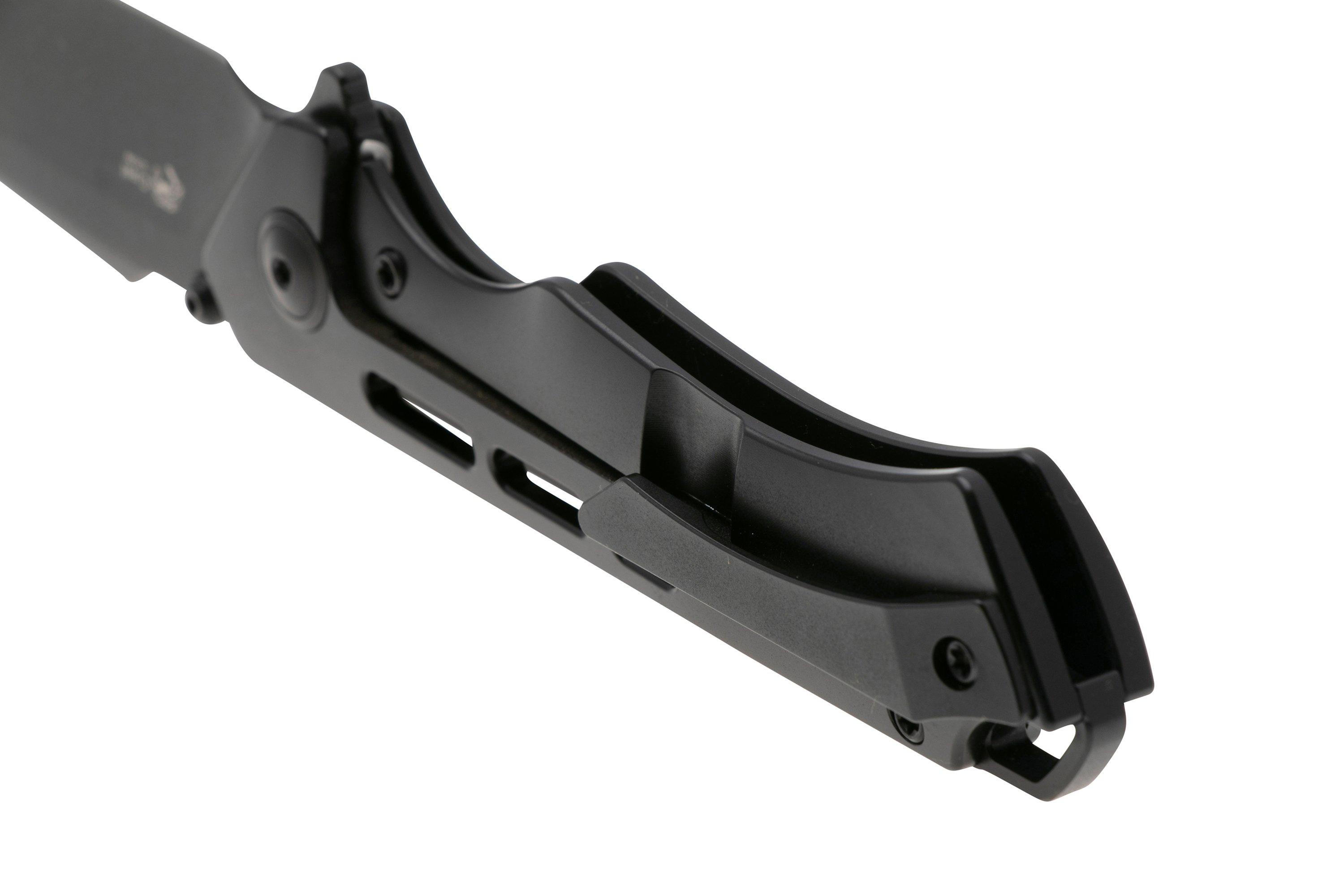 Kizer Crest Ki3714A2 Black PVD S35VN, Black Titanium pocket knife ...