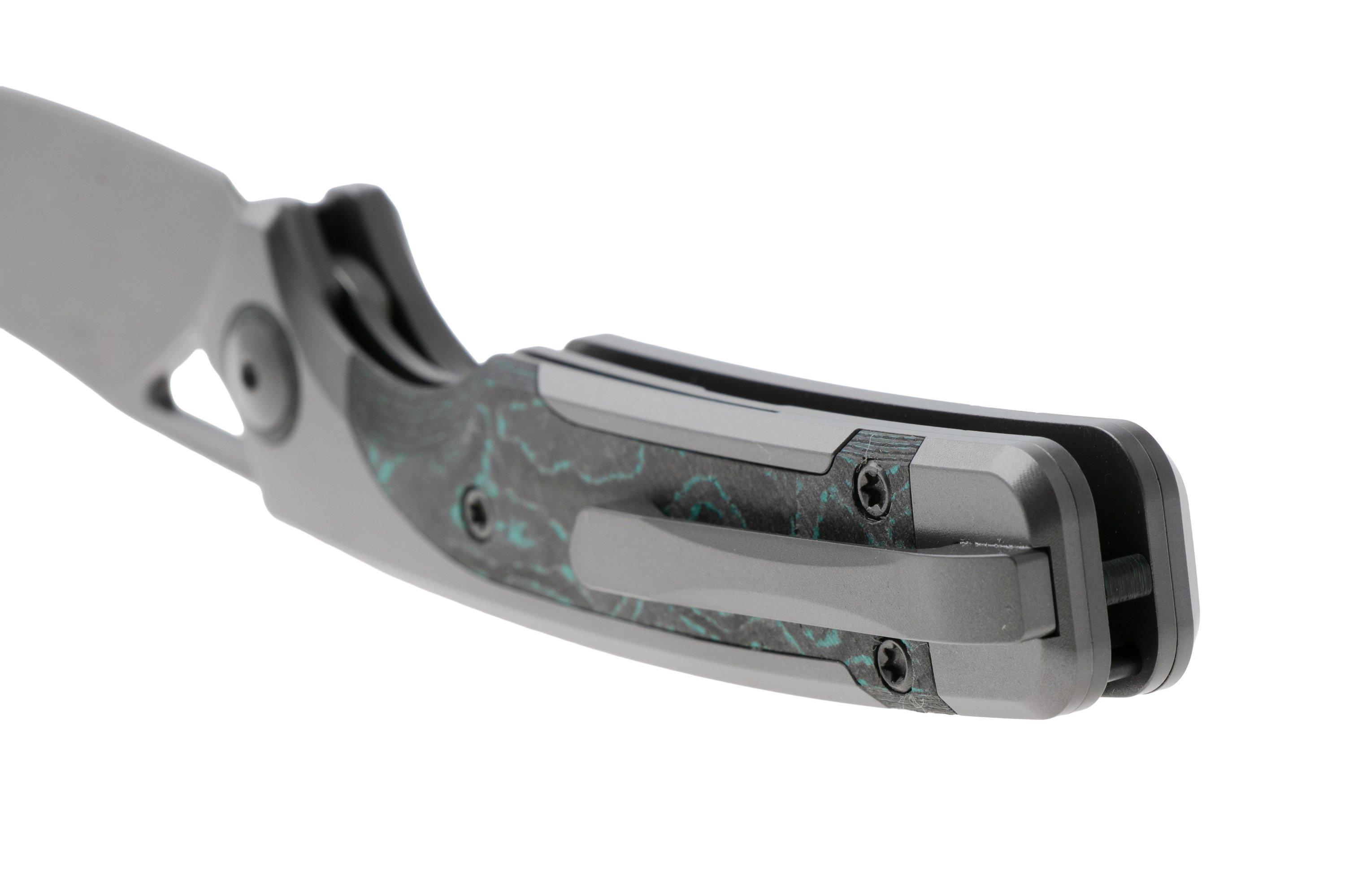 Kizer Ara KI3729A2, Gray Stonewashed CPM S45VN, Titanium / Brittany ...