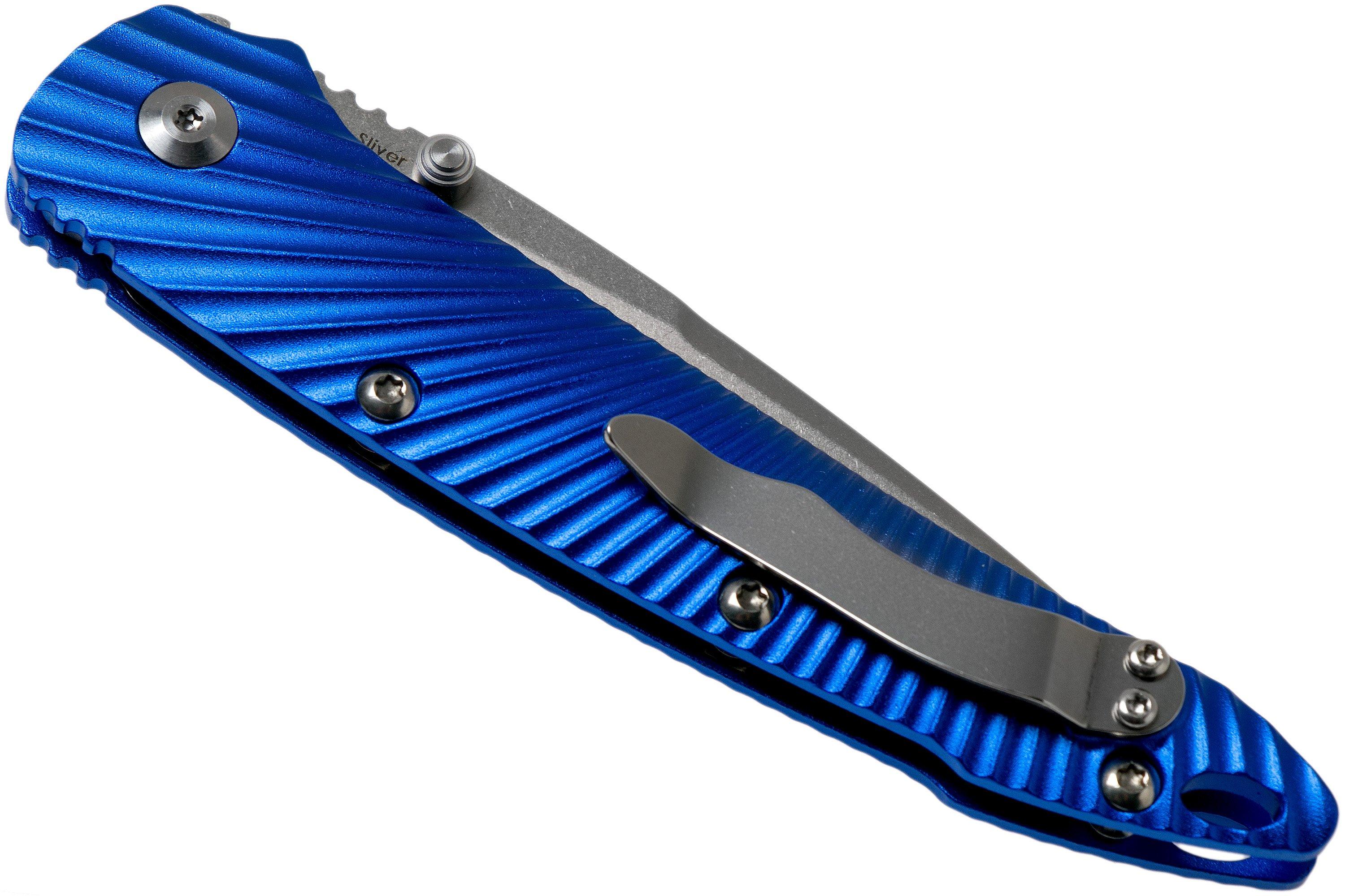 Kizer Sliver Ki4419A2 sunburst blue pocket knife | Advantageously ...