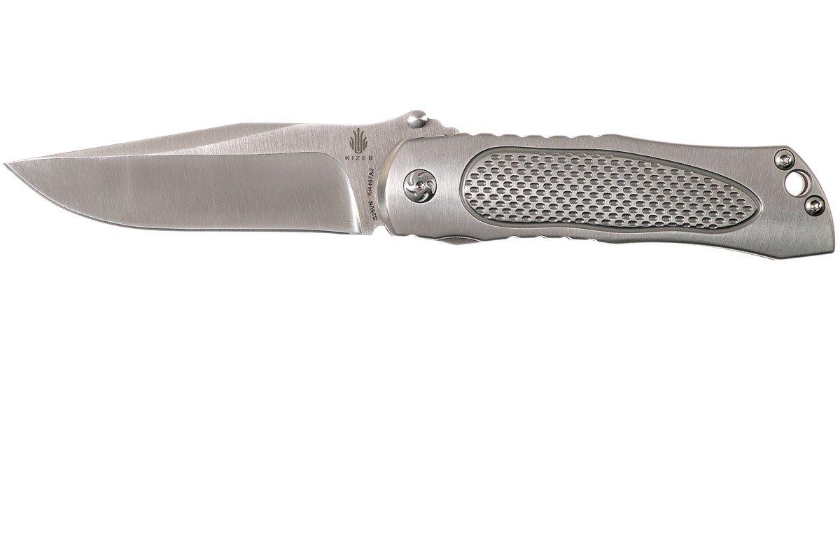 Kizer Wakulla CL Ki4497A2 Clippoint pocket knife, Steve Jernigan design ...