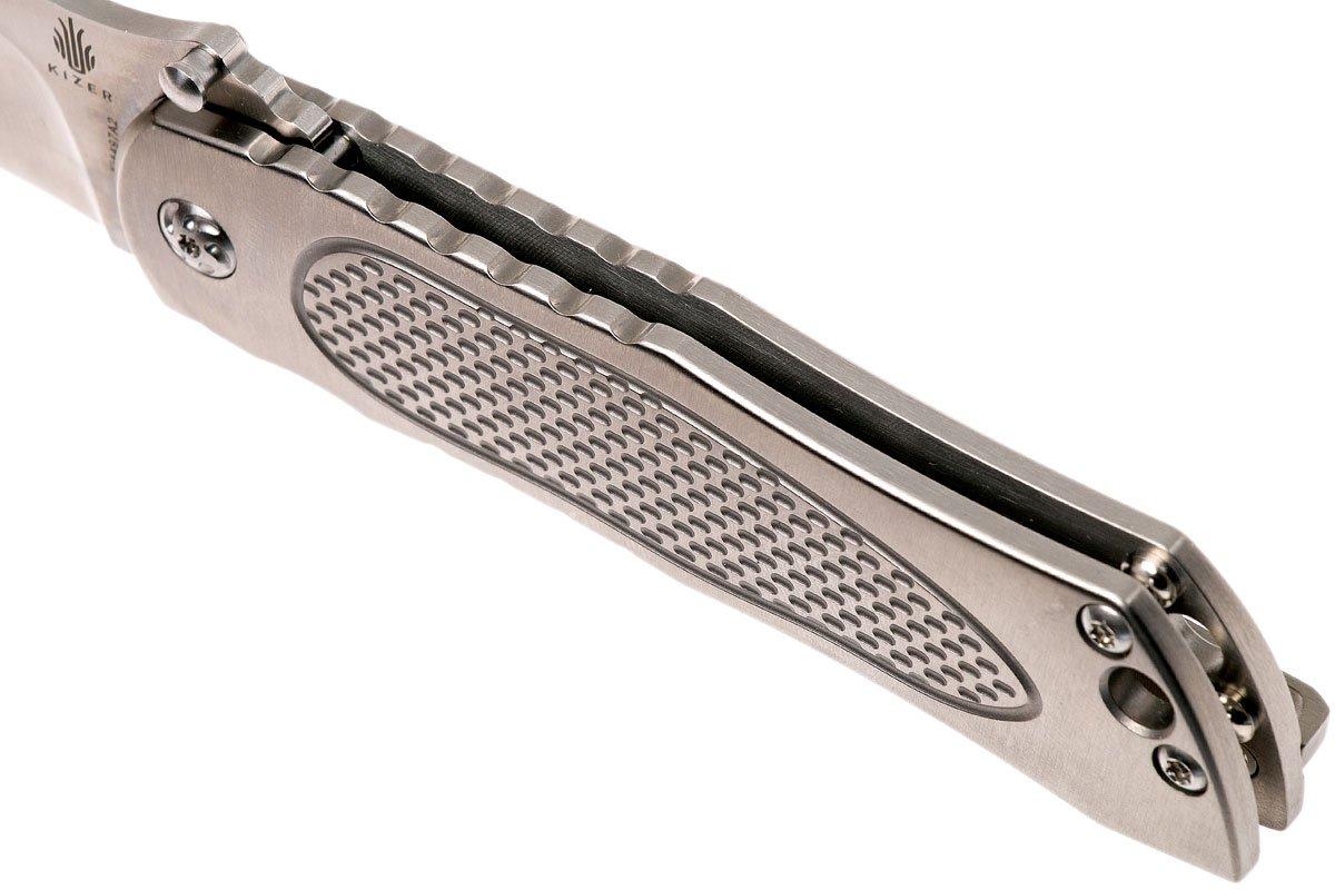 Kizer Wakulla CL Ki4497A2 Clippoint pocket knife, Steve Jernigan design ...