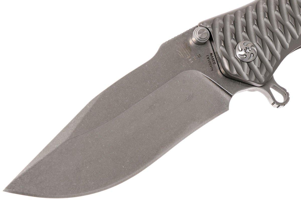 Kizer Gunhammer Ki4501A1 Clippoint pocket knife, Darren Ralph design ...
