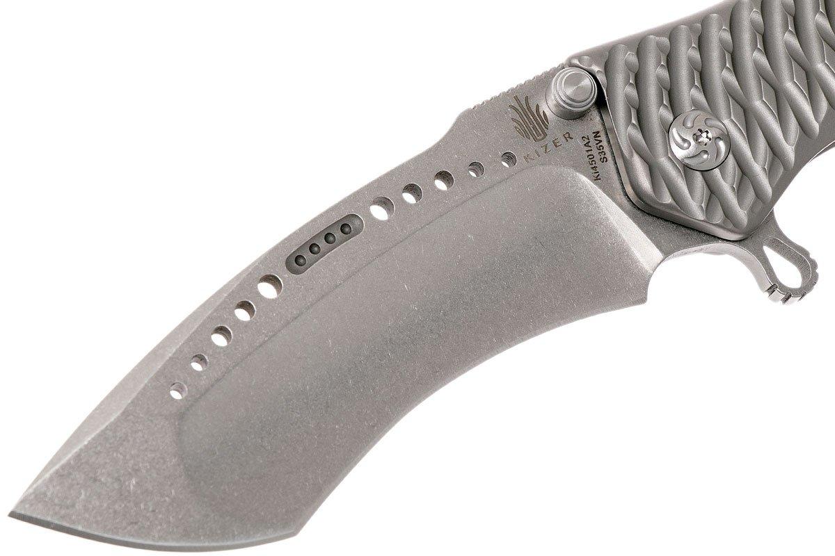 Kizer Gunhammer Ki4501A2 Tanto pocket knife, Darren Ralph design ...