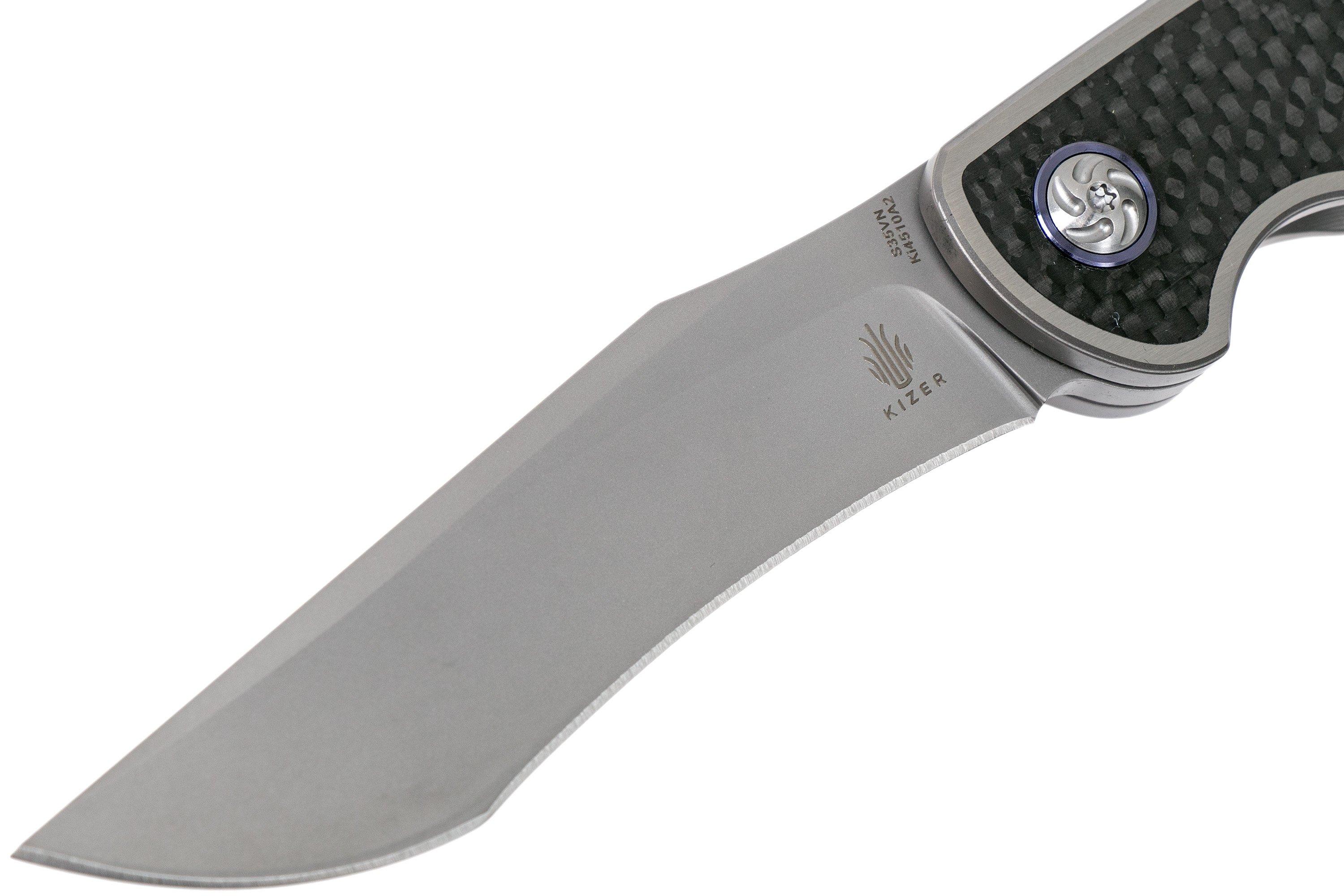 Kizer Matanzas Ki4510A2 pocket knife, Nick Swan design | Advantageously ...