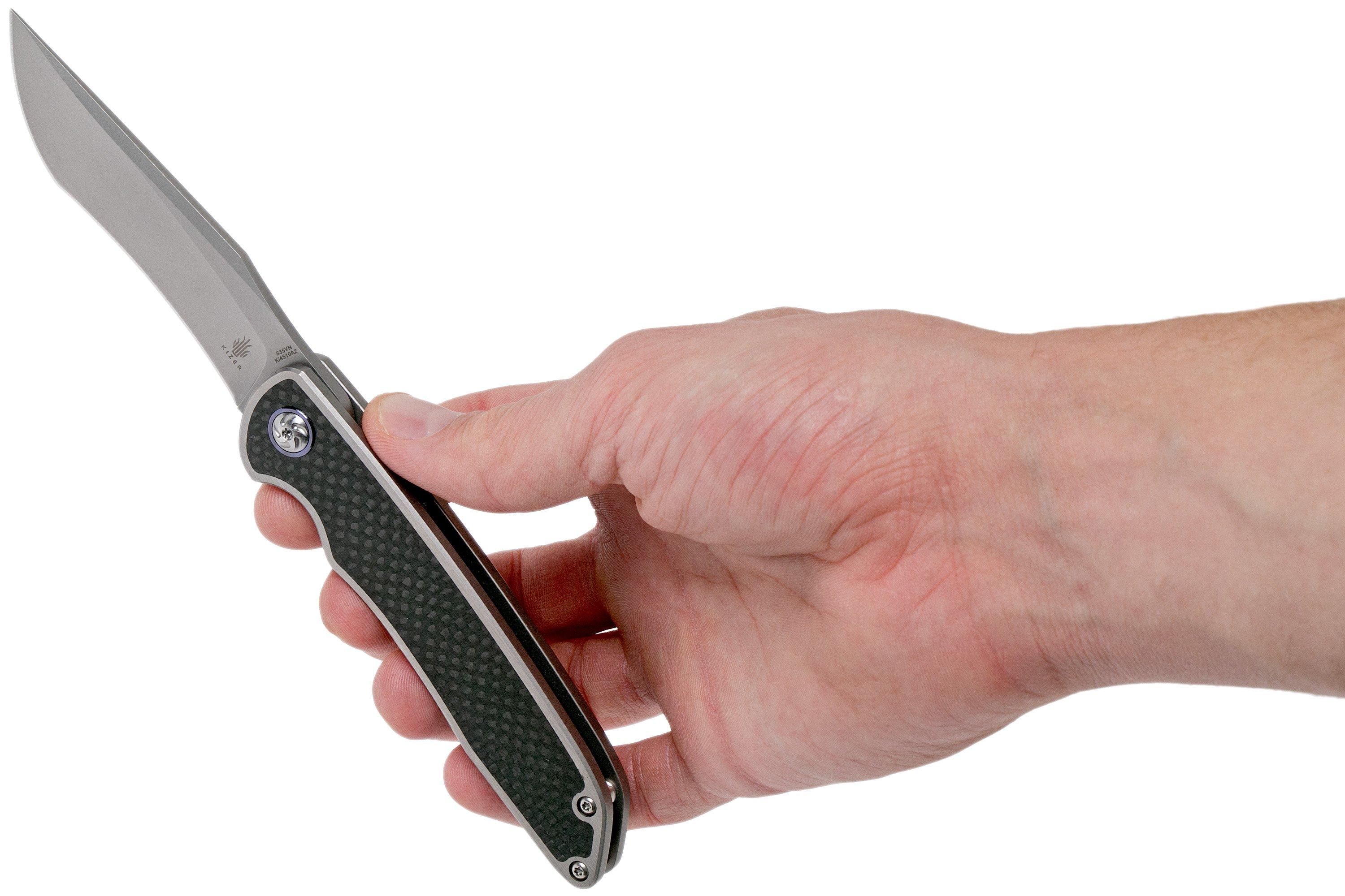 Kizer Matanzas Ki4510A2 pocket knife, Nick Swan design | Advantageously ...