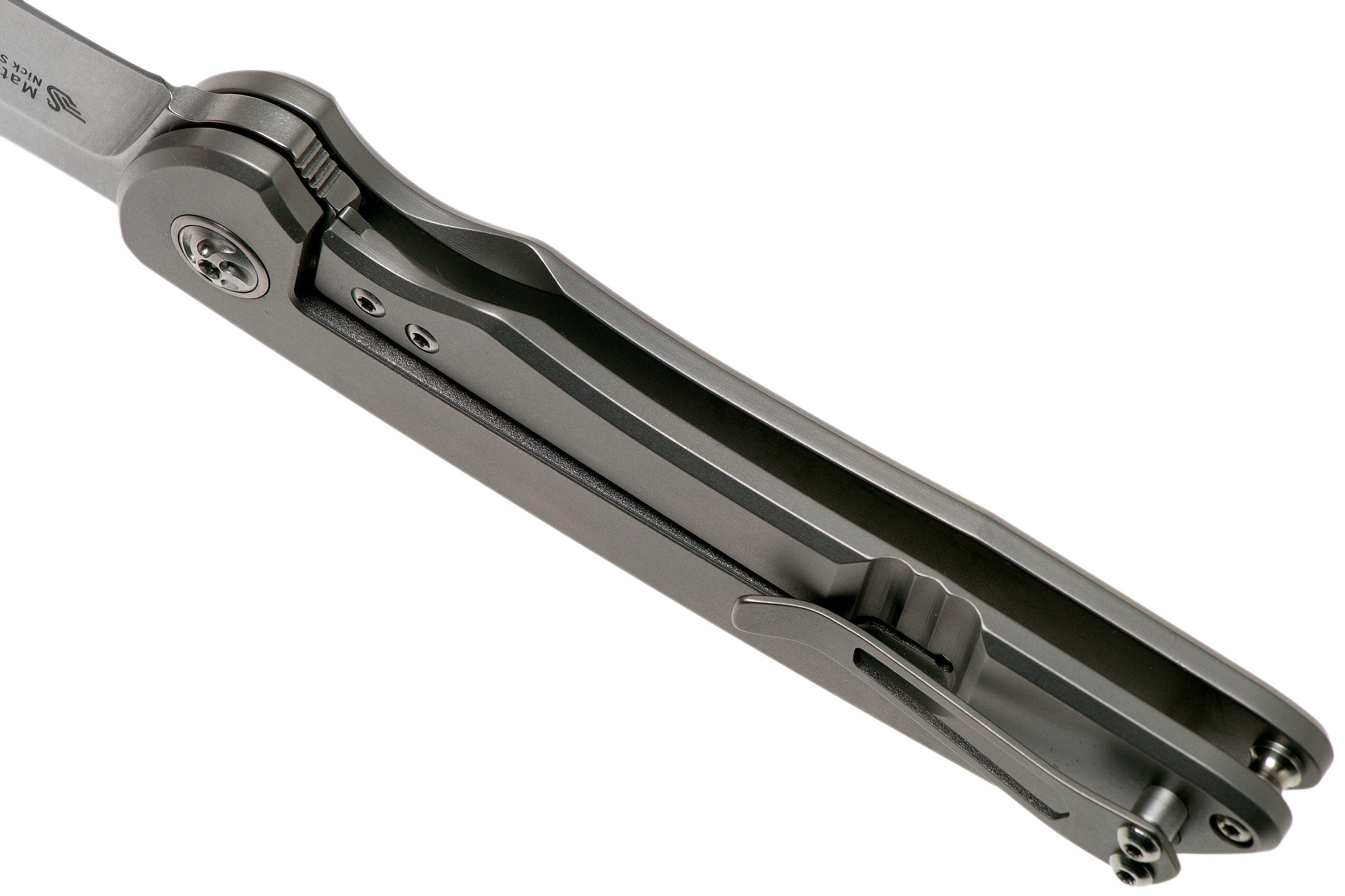 Kizer Matanzas Ki4510A4 Tanto Micarta navaja, Nick Swan design ...