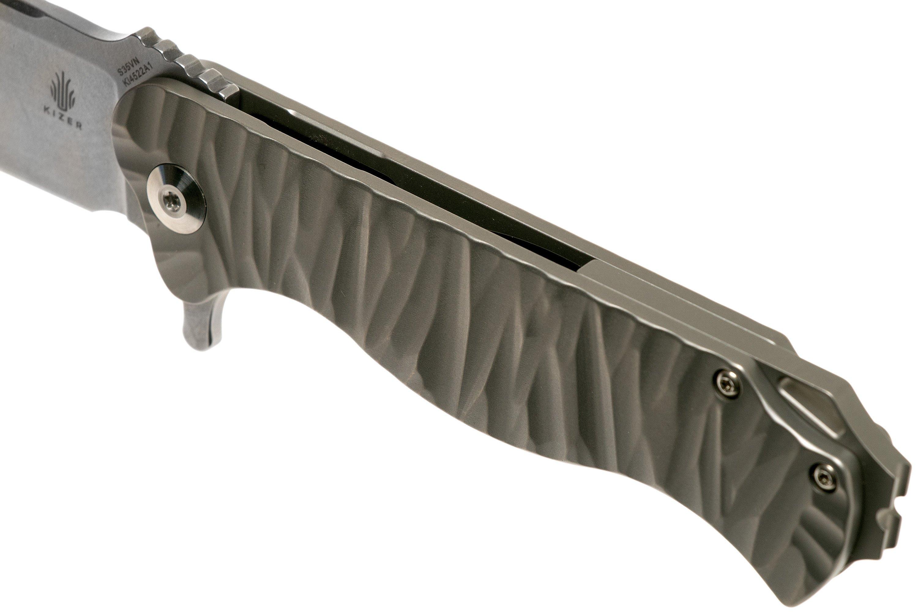 Kizer Vindicator Ki4522 pocket knife, Marshall Noble design ...