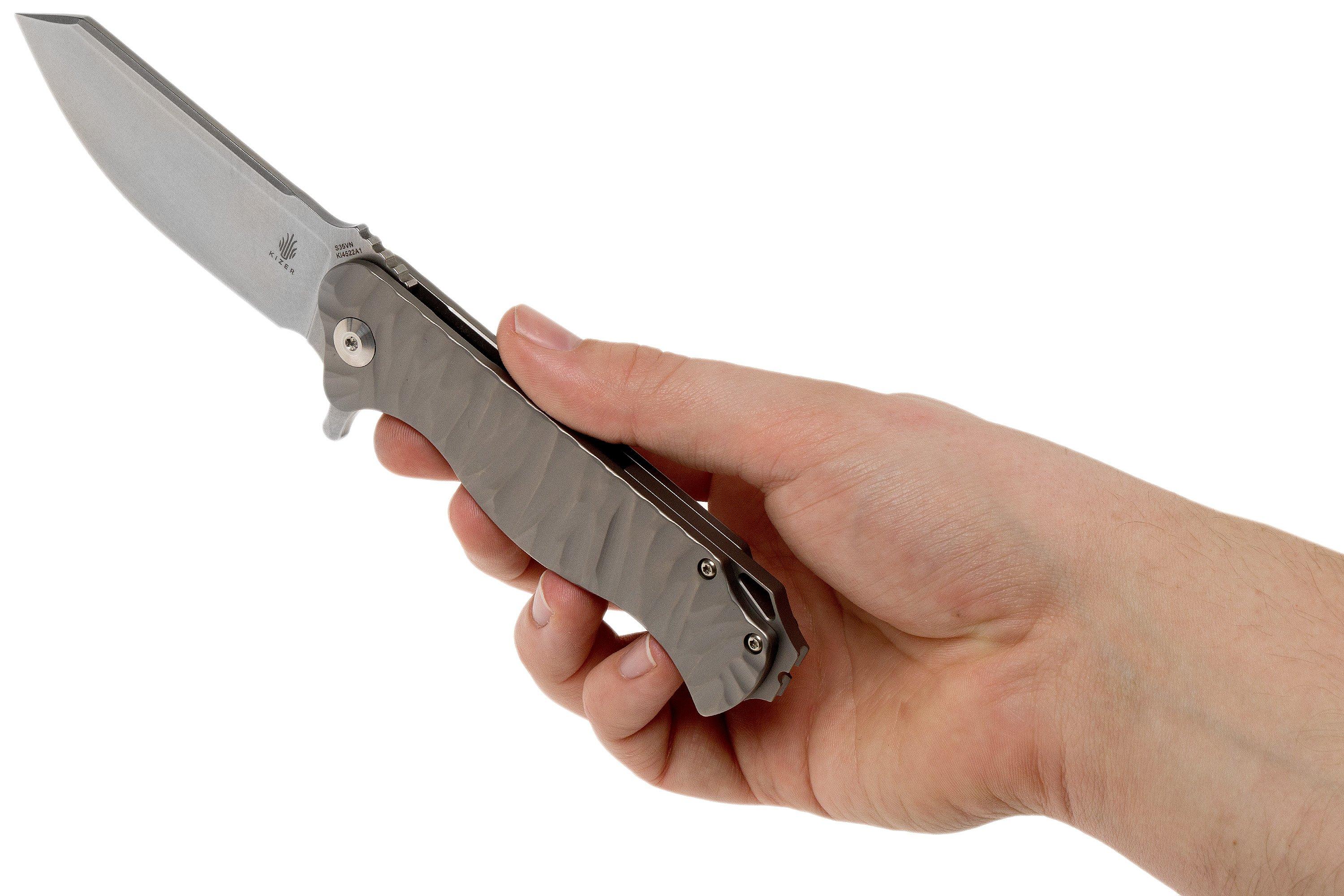 Kizer Vindicator Ki4522 pocket knife, Marshall Noble design ...