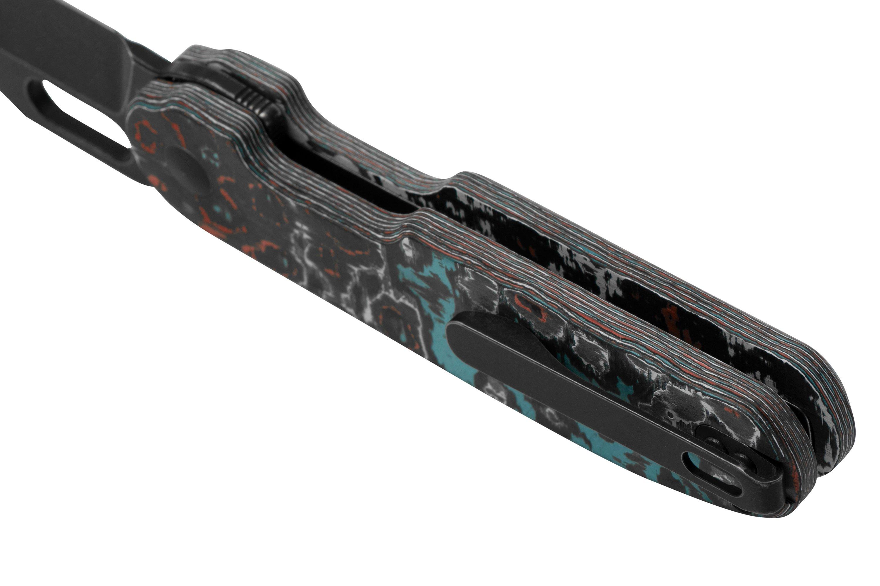 Kizer Cormorant Button Lock KI4562A6, 20CV Titanium, pocket knife ...