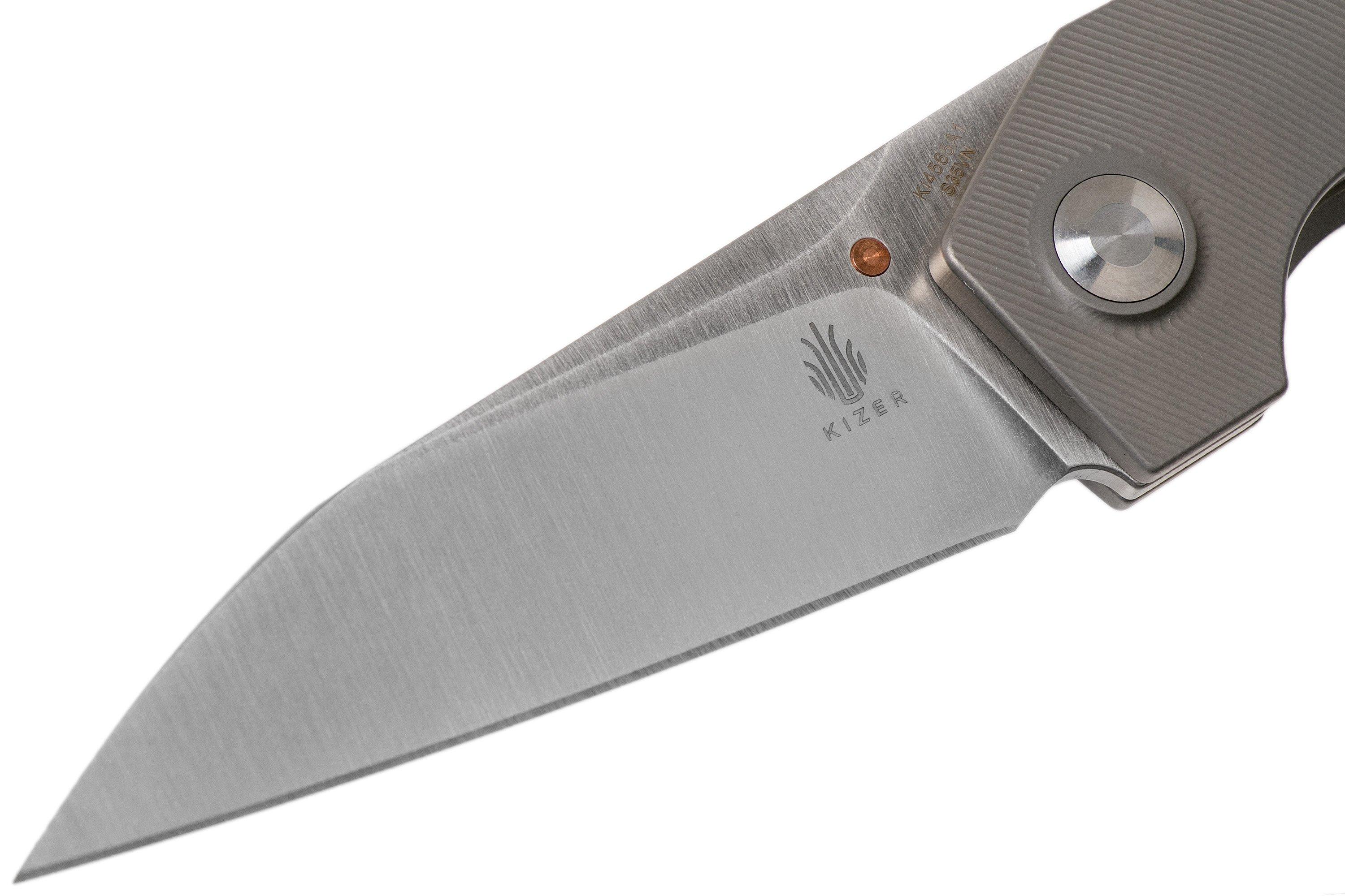Kizer VK1-FL Ki4565A1 pocket knife, Vulpex design | Advantageously ...