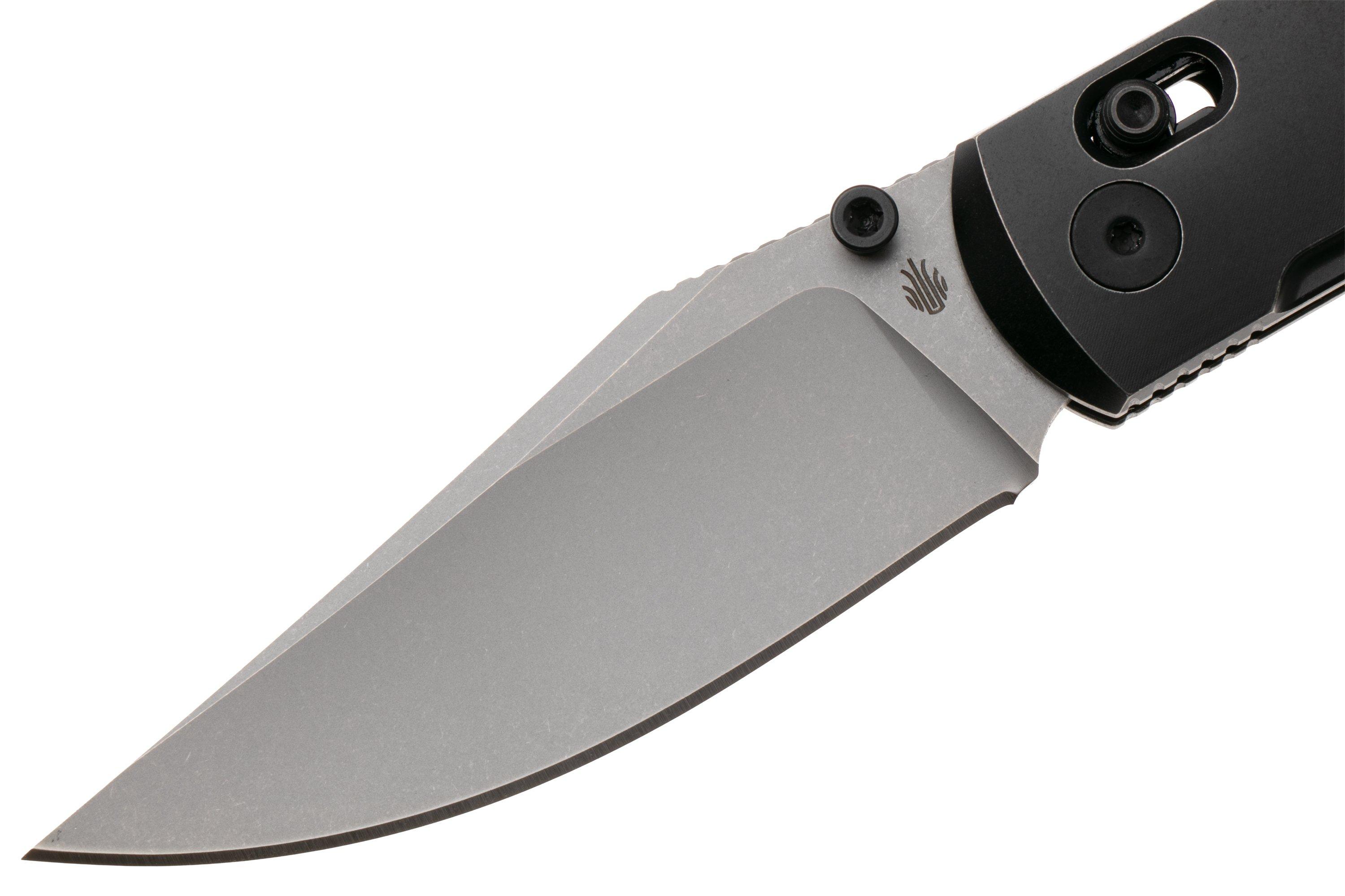 Kizer Tycho KI4761A4 Stonewashed M390, Black Titanium Carbonfiber ...