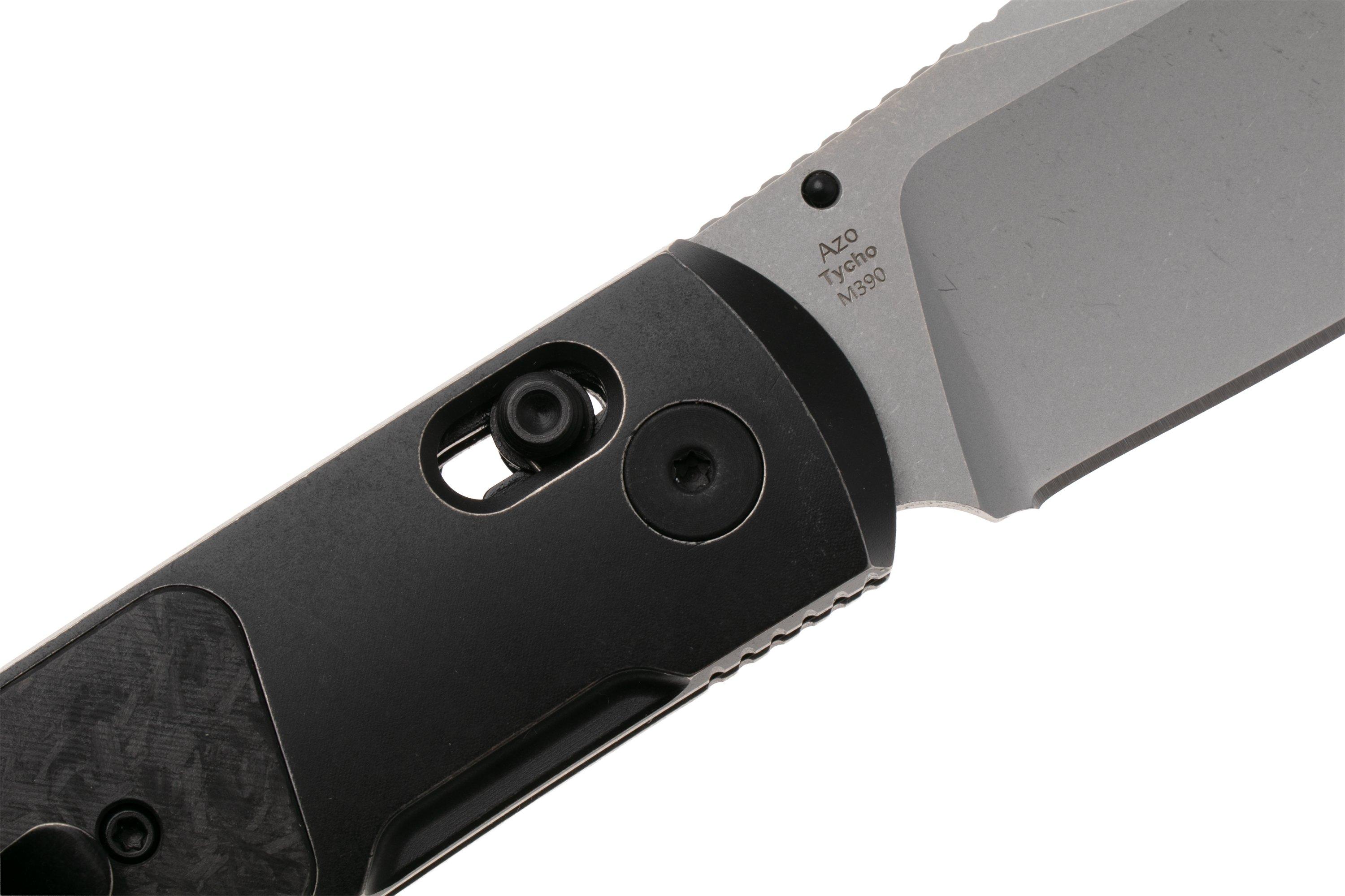 Kizer Tycho KI4761A4 Stonewashed M390, Black Titanium Carbonfiber ...