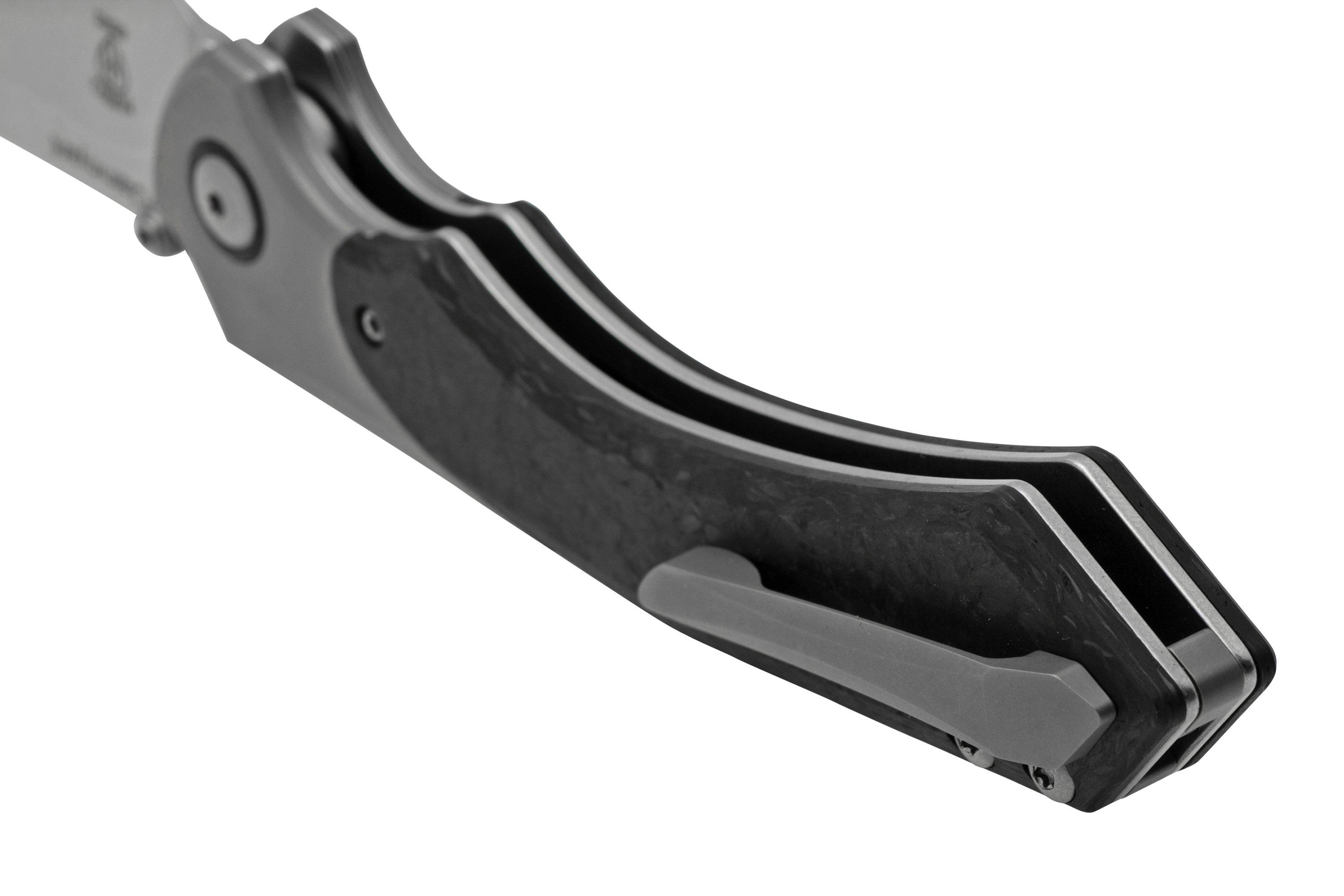 Kizer Clairvoyant 4626A1, S35VN Titanium Carbon Fiber Taschenmesser ...