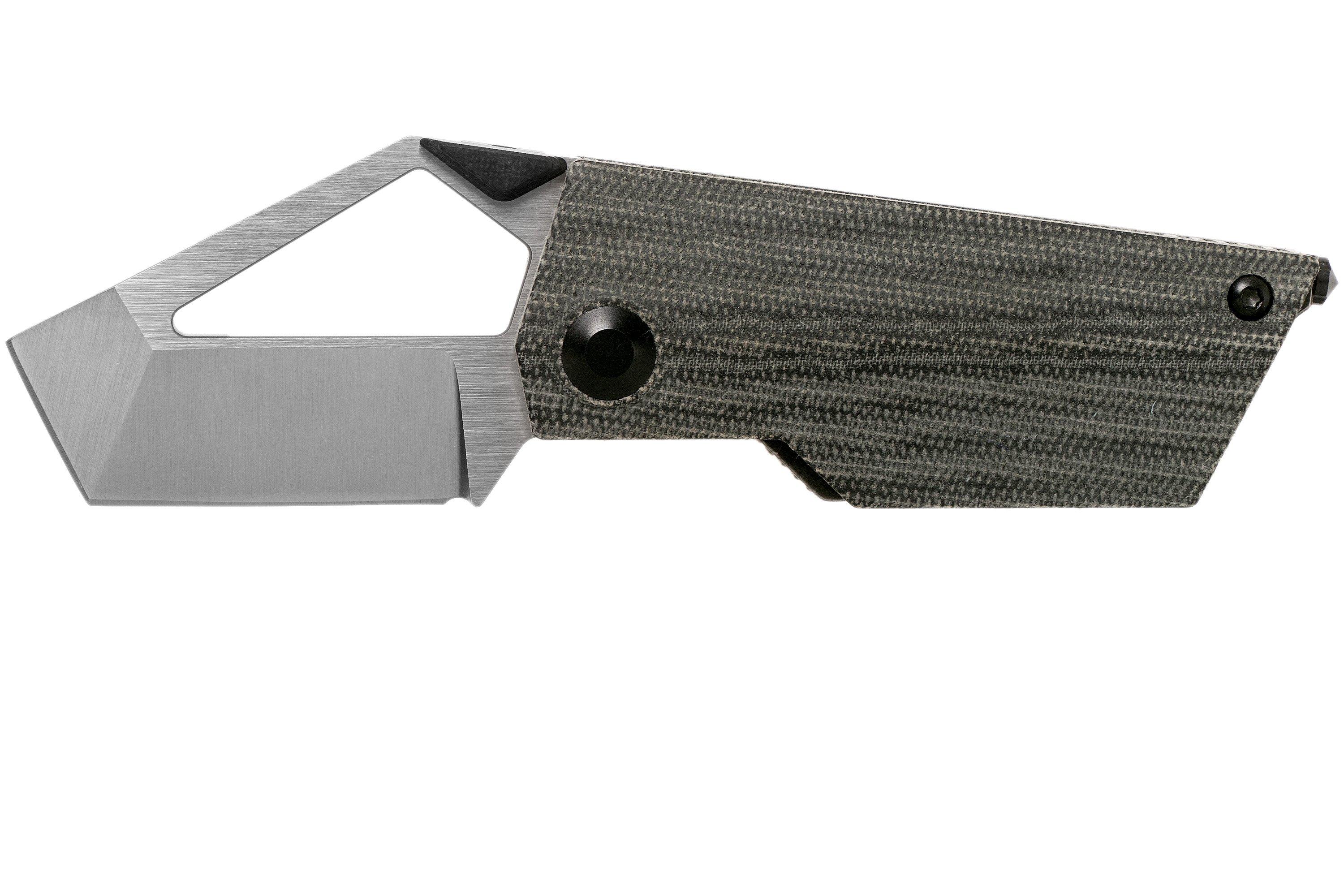 Kizer Cyber Blade V2563A3 M390, micarta, pocket knife, Yue design ...