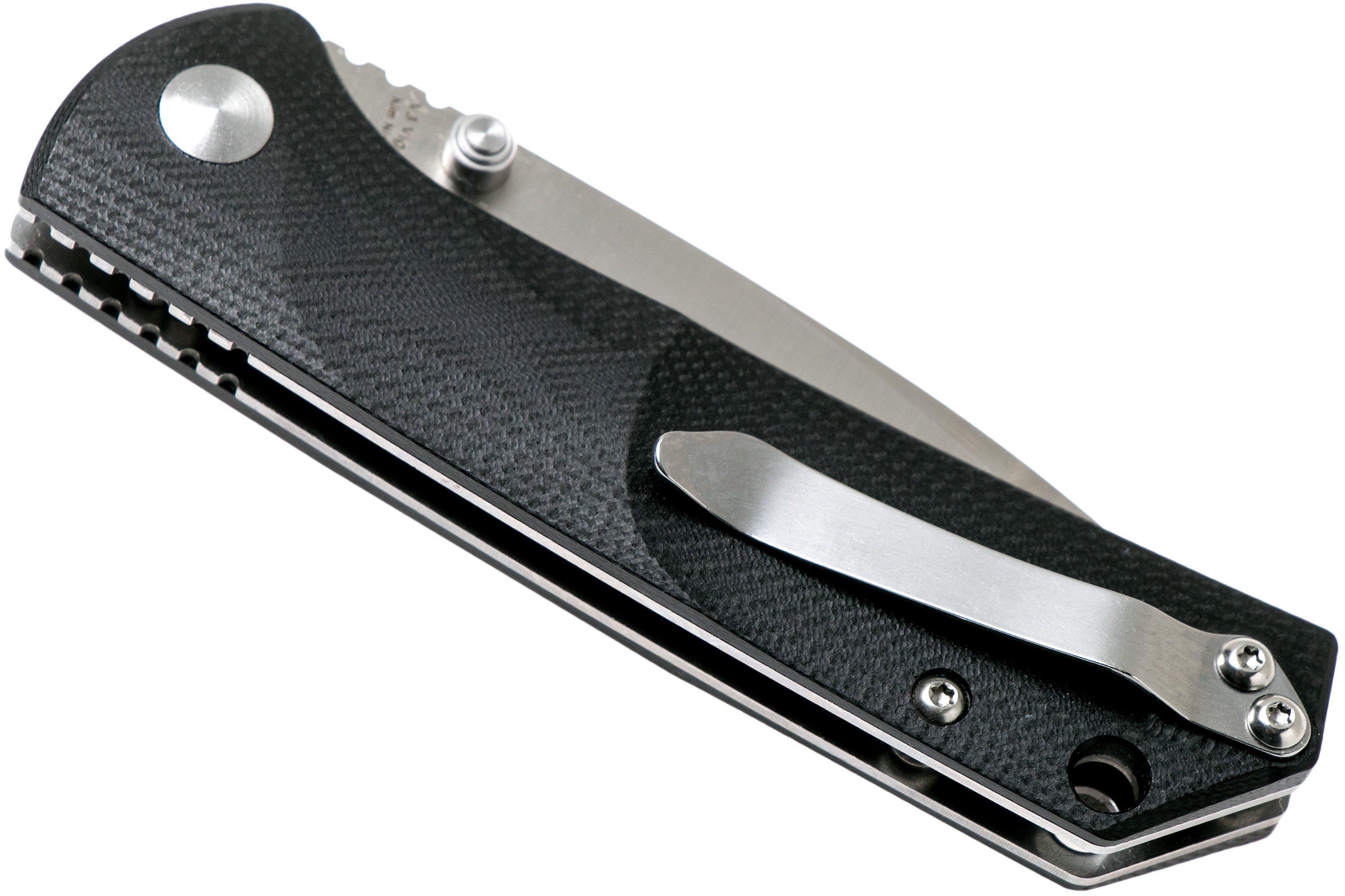 Kizer Vanguard V3 Vigor V3403N1 black pocket knife | Advantageously ...