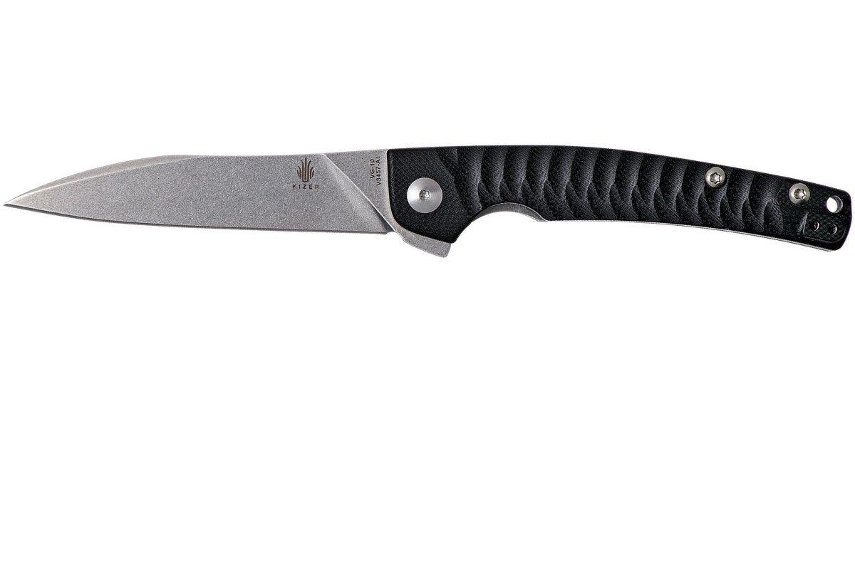 Kizer Vanguard Splinter A1 V3457A1 pocket knife, Tomcat design ...