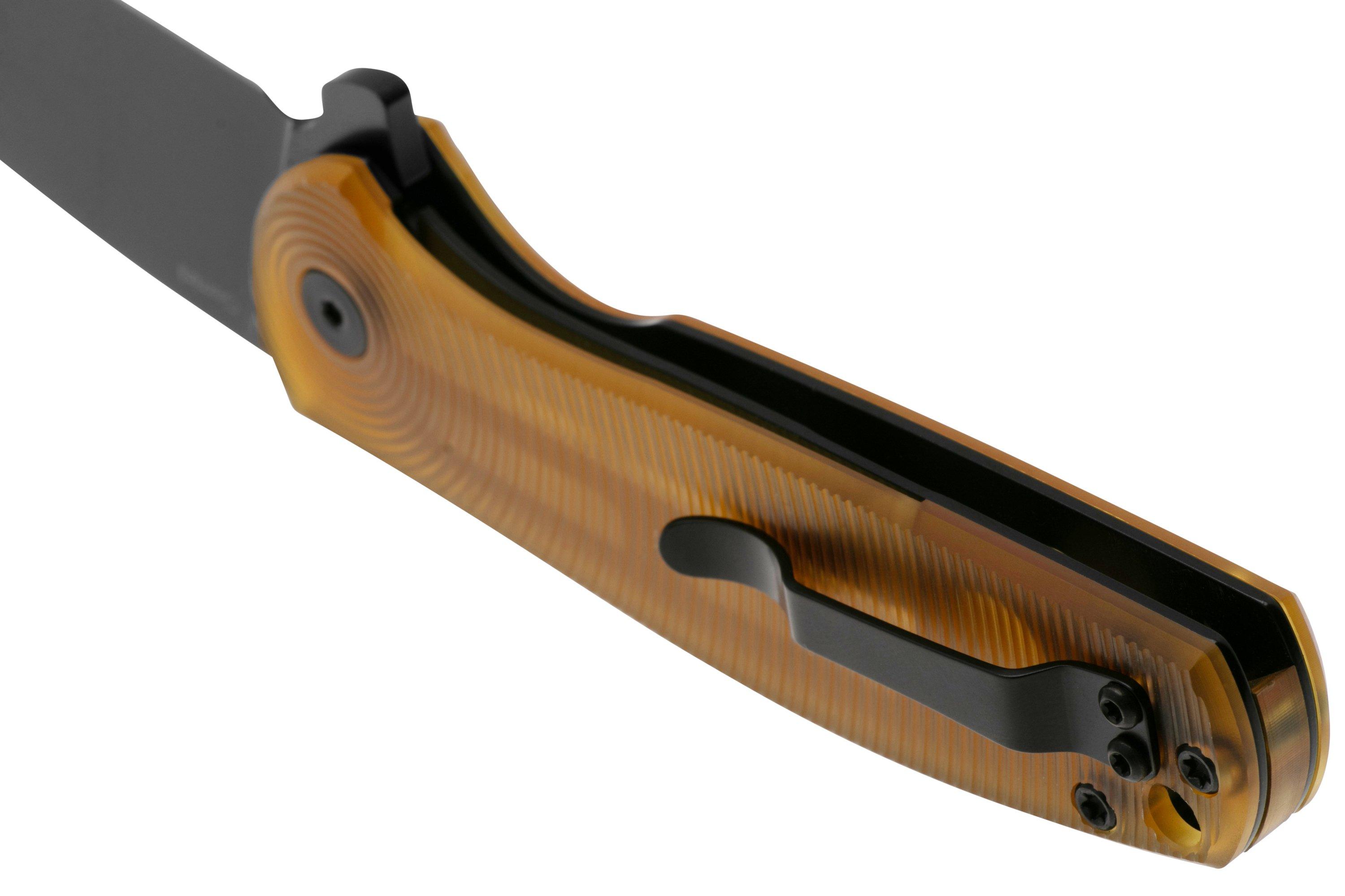 Kizer Gemini V3471A3, Black Nitro-V, Ultem, zakmes, Ray Laconico design ...