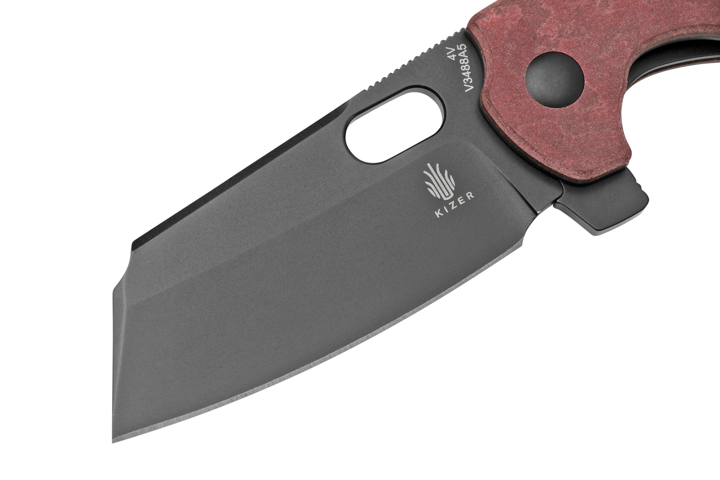 Kizer Vanguard Mini Sheepdog CPM-4V, V3488A5 coltello da tasca | Fare ...