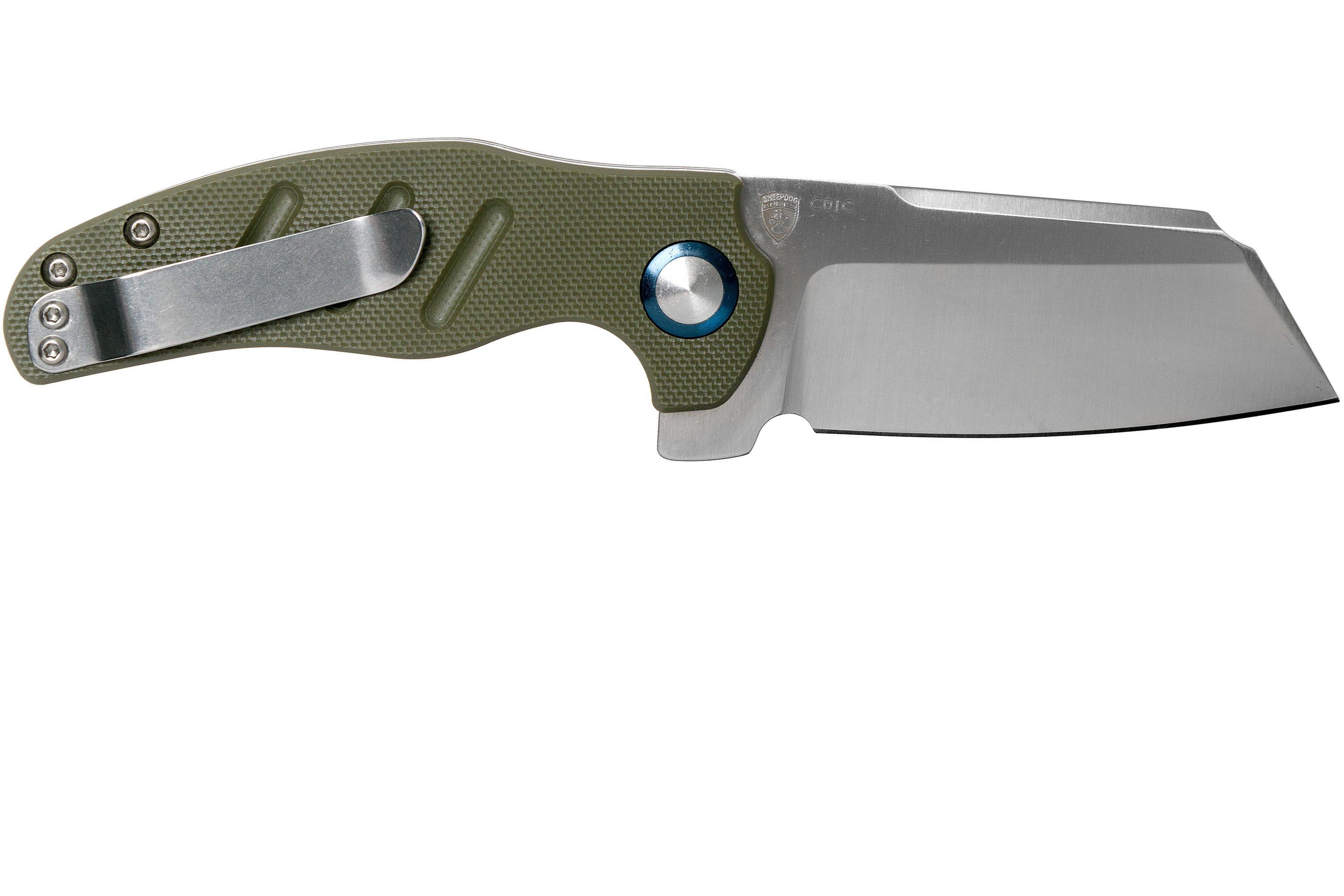 Kizer C01C Mini Sheepdog OD Green V3488C2 zakmes | Voordelig kopen bij ...