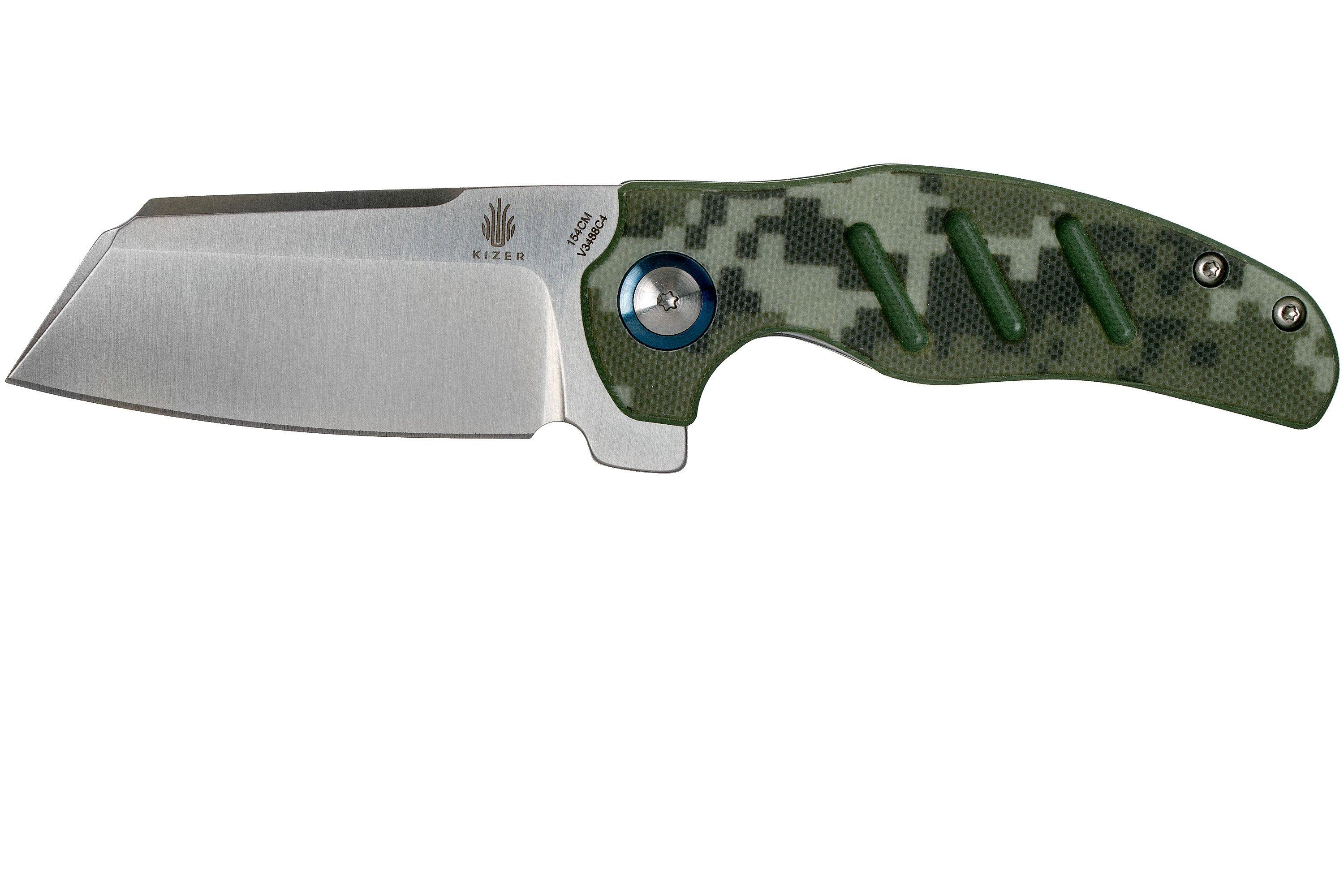 Kizer C01C Mini Sheepdog Digi Camo V3488C4 pocket knife ...