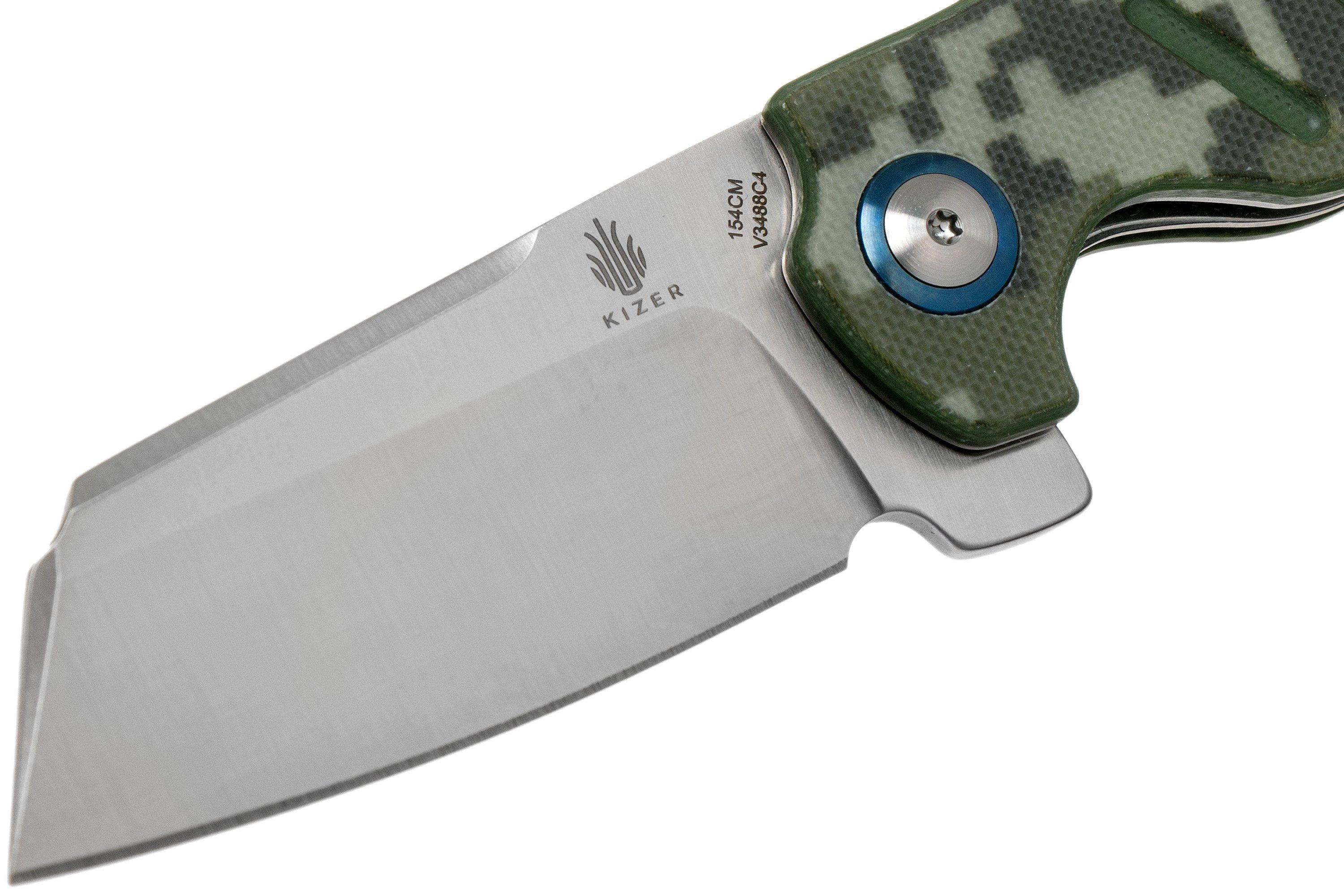 Kizer C01C Mini Sheepdog Digi Camo V3488C4 pocket knife ...