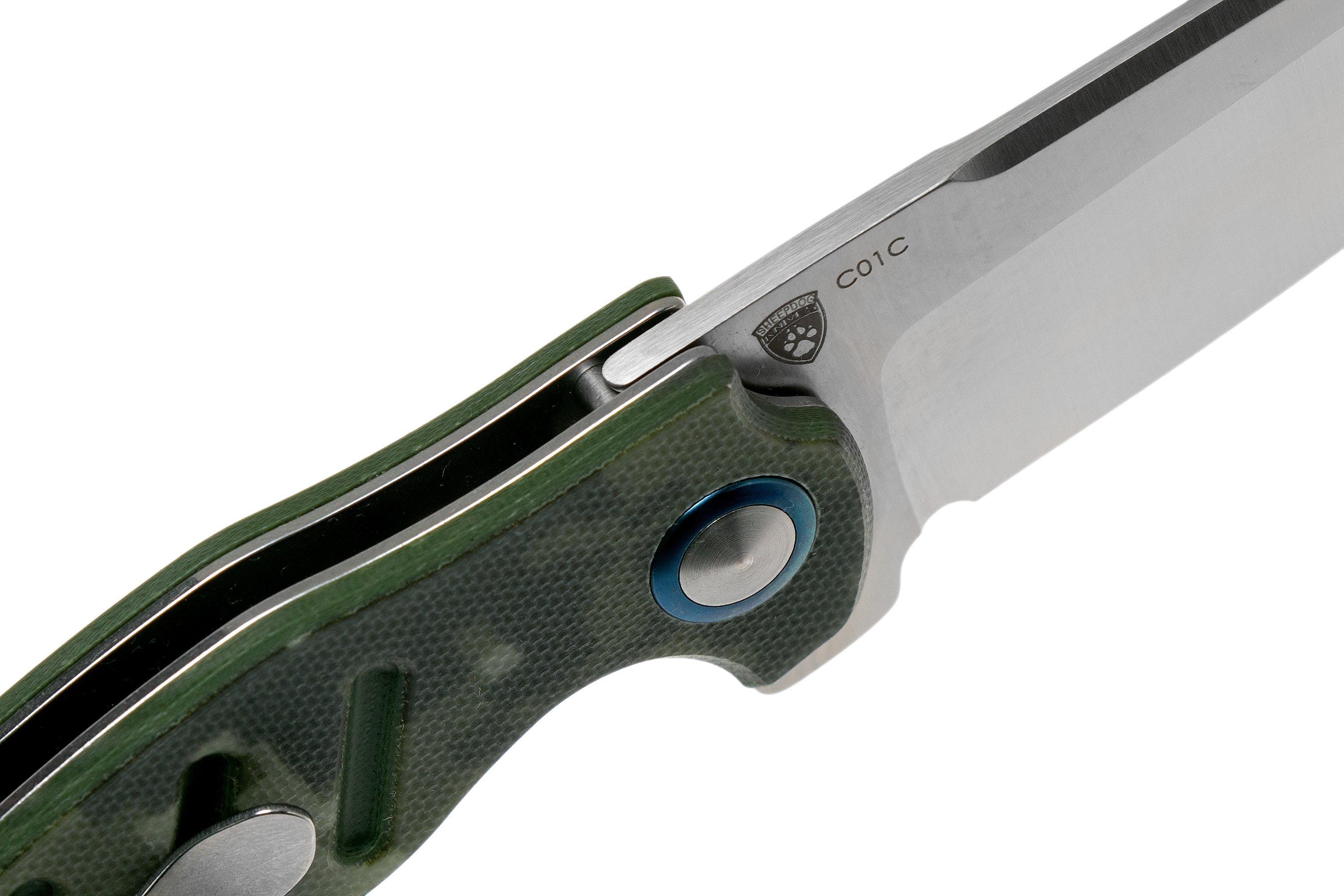 Kizer C01C Mini Sheepdog Digi Camo V3488C4 pocket knife ...