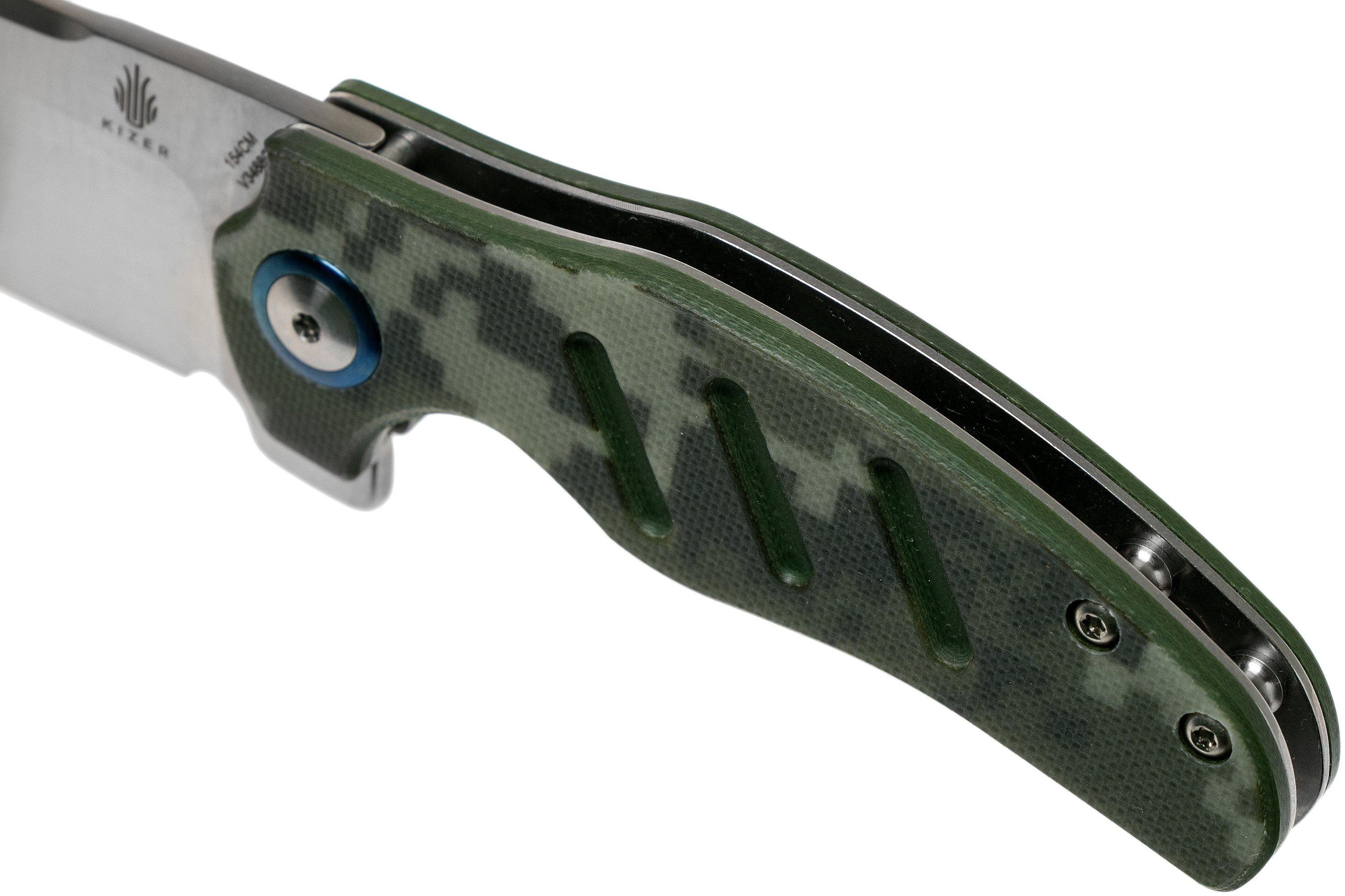 Kizer C01C Mini Sheepdog Digi Camo V3488C4 pocket knife ...