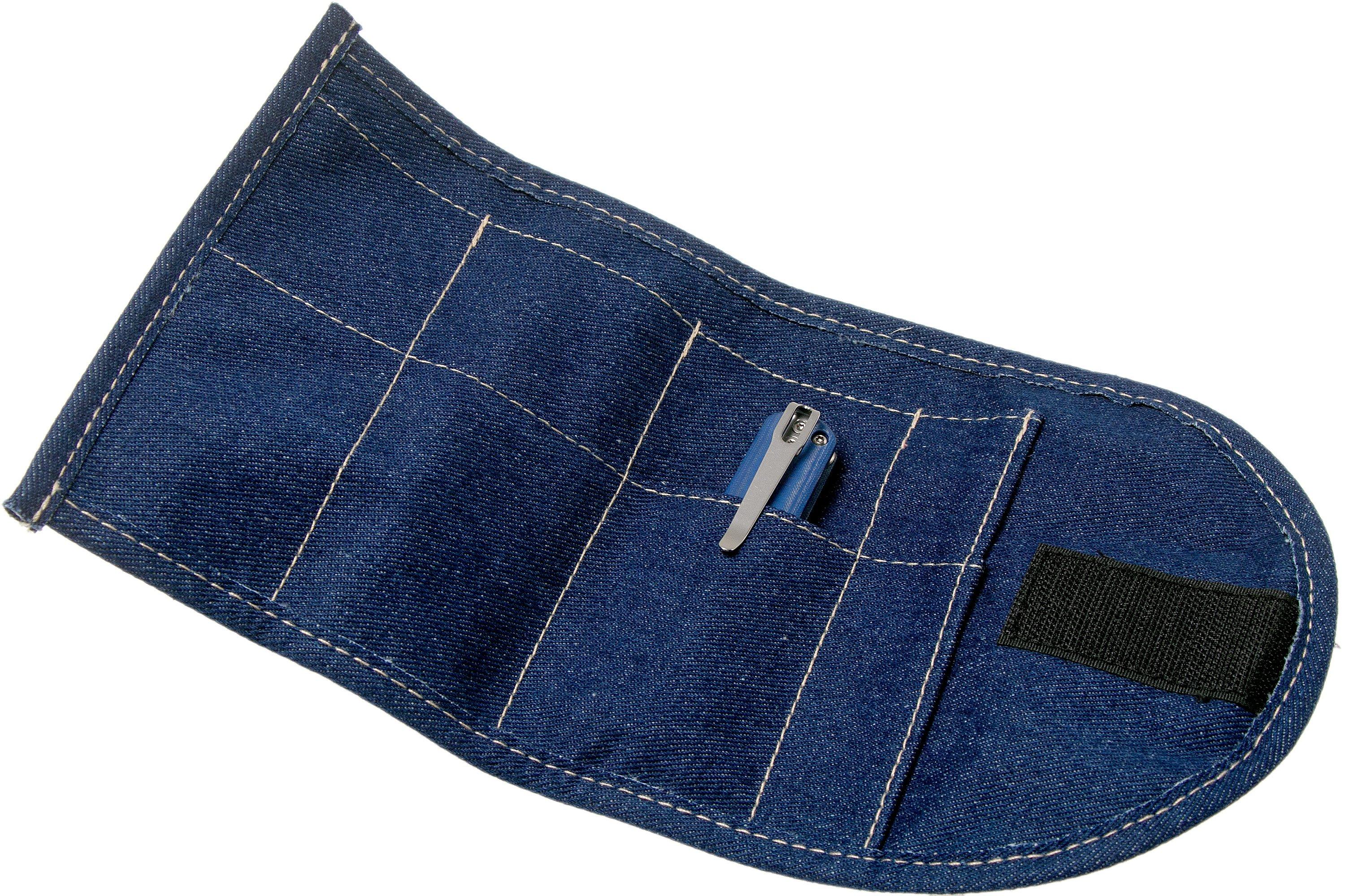 Kizer Feist V3499C1 Stonewashed 154CM, Micarta Denim blau ...